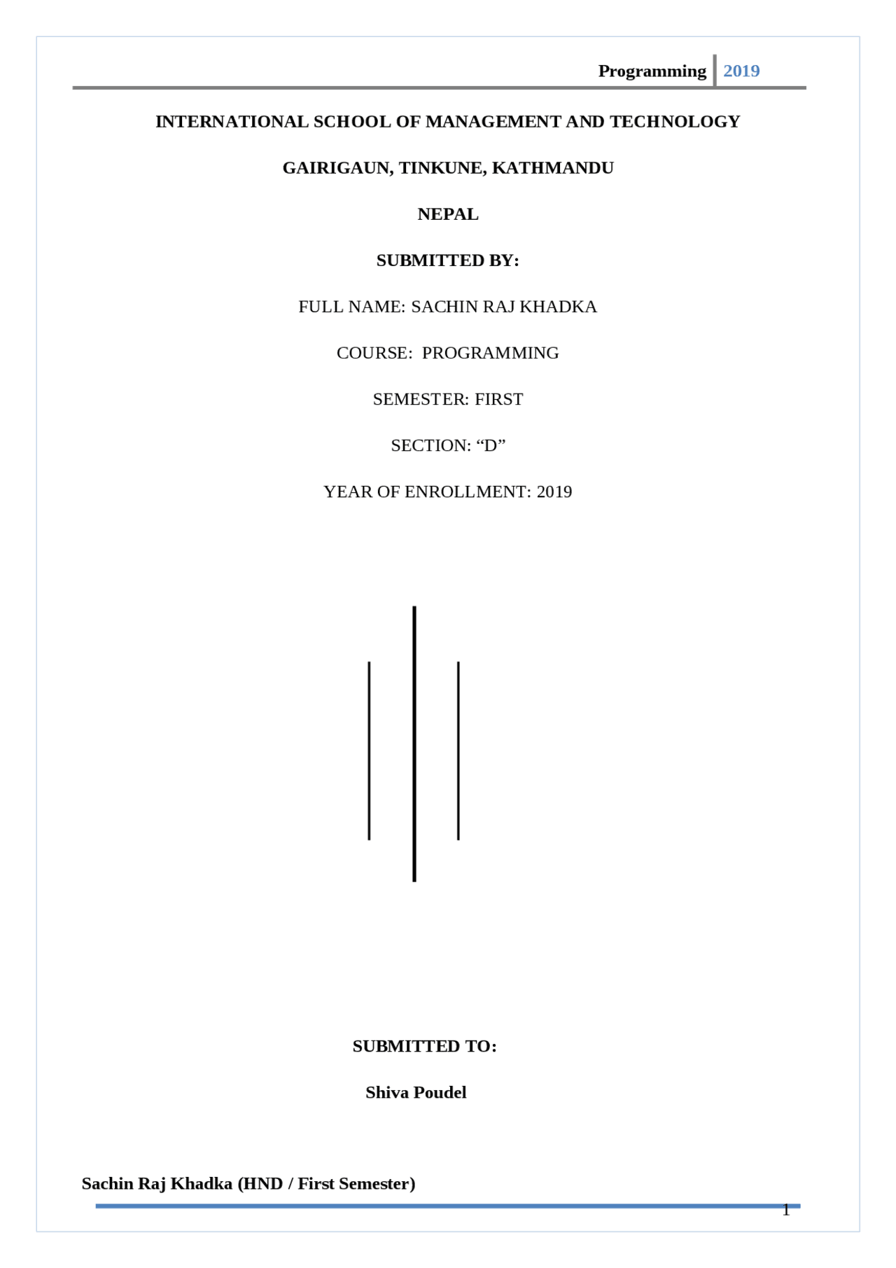 Programming Bsc It Hons Unit 4 Docsity