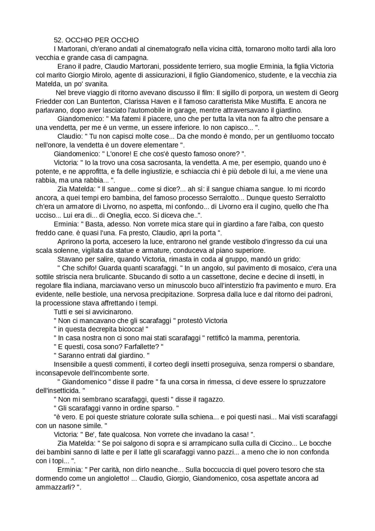 Dino Buzzati Occhio Per Occhio Dispense Di Letteratura Docsity