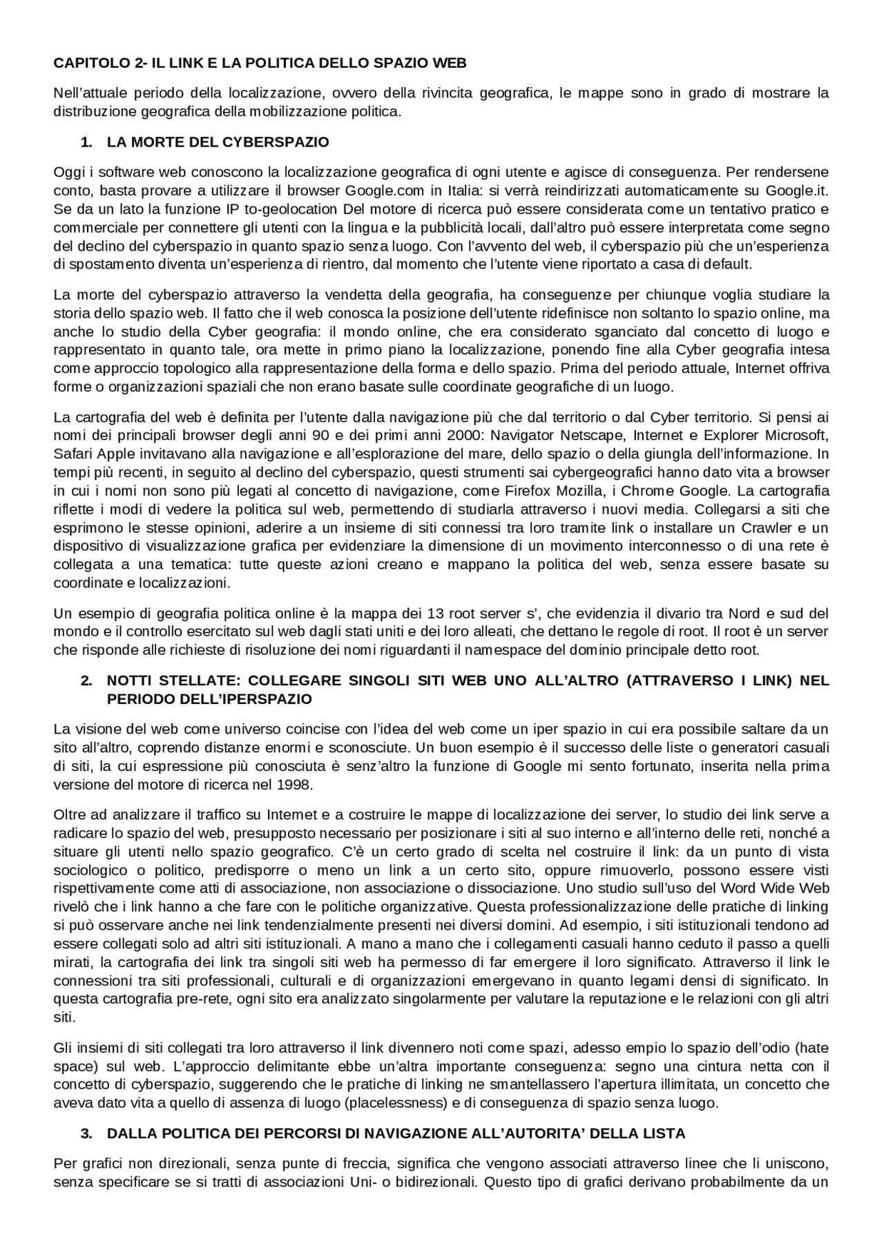 Cap 2 Metodi Digitali Sintesi Del Corso Di Sociologia Docsity