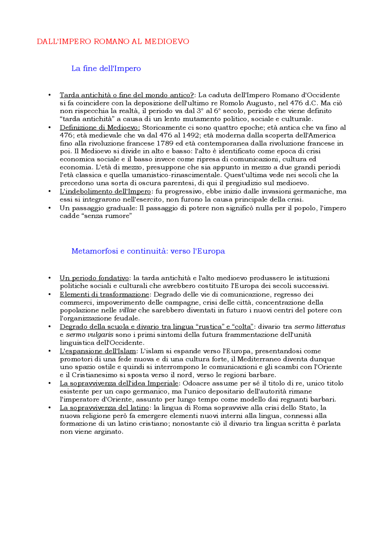 Riassunto Rosa Fresca Aulentissima Vol1 Docsity