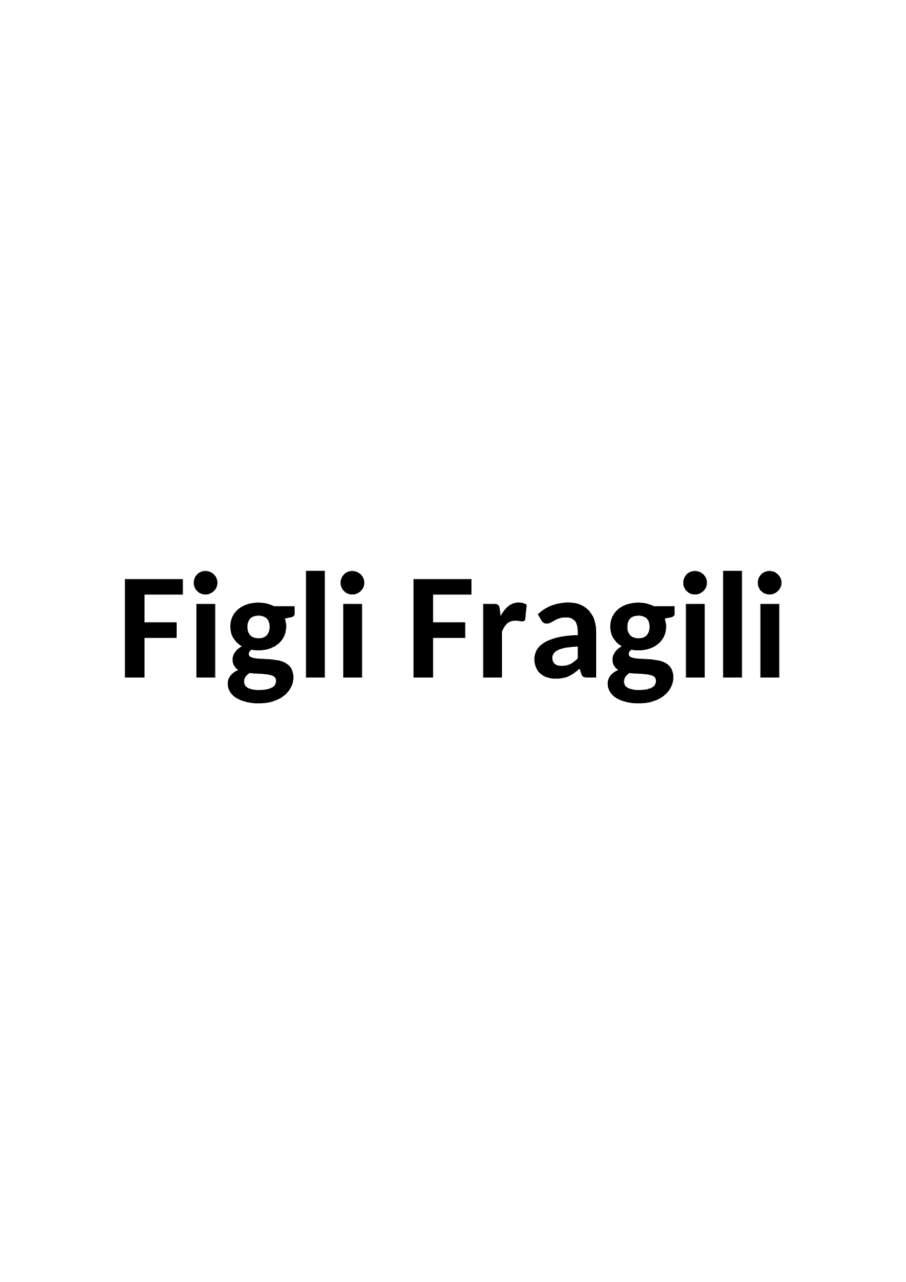 Riassunto Figli Fragili Docsity