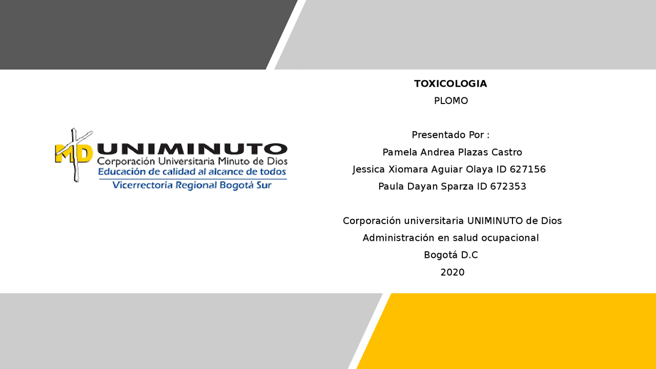 Actividad 3 Toxicologiapptx Apuntes De Toxicología Docsity