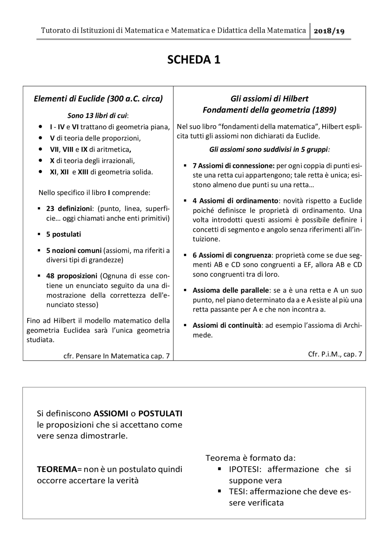 1 Tutorato Matematica Sfp Docsity