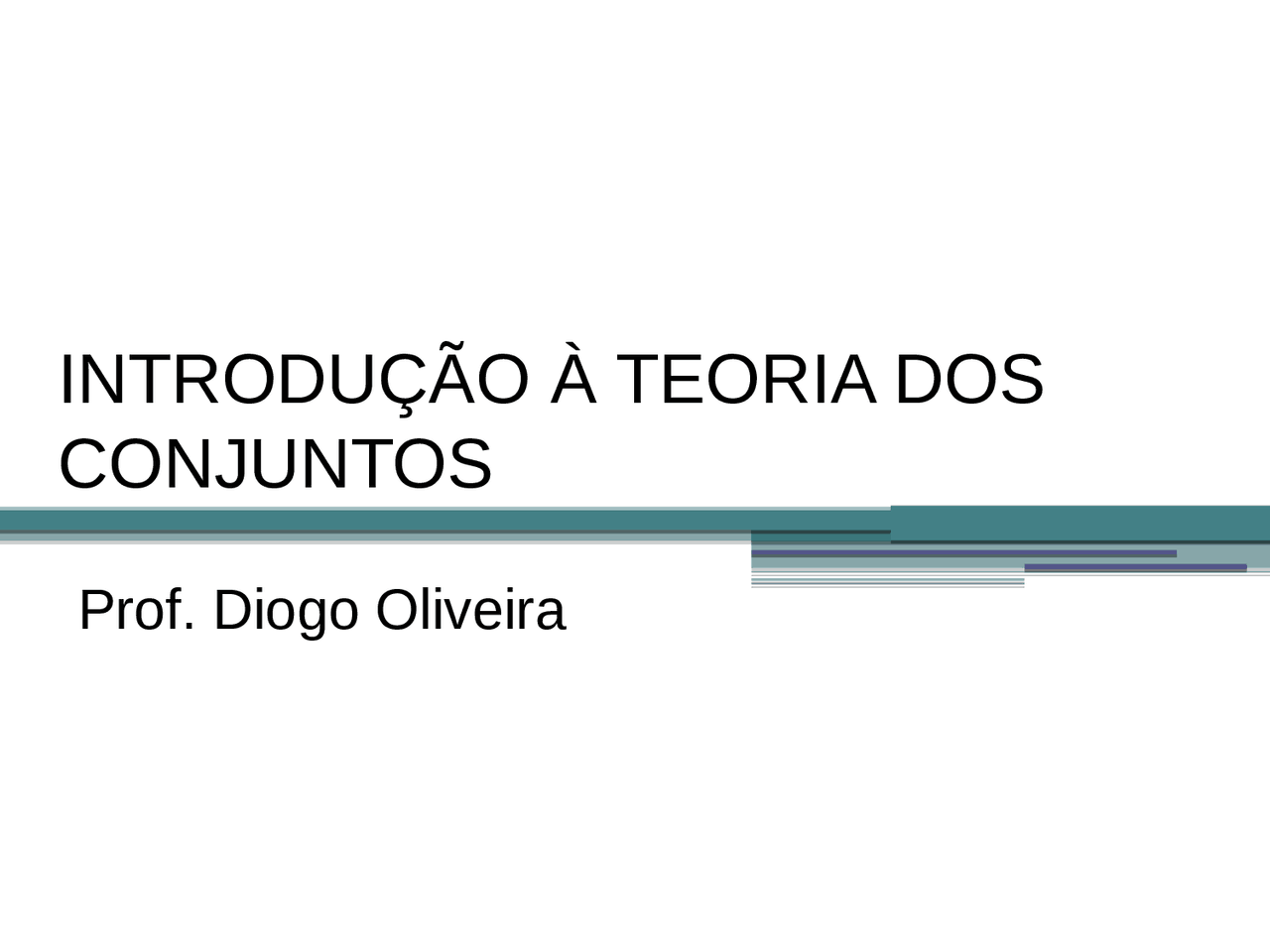Introdução A Teoria Dos Conjuntos Docsity