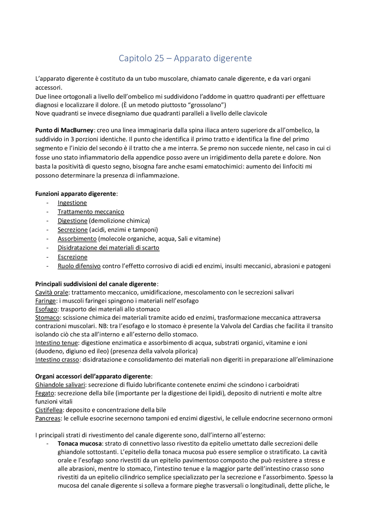 Anatomia Umana Martini Docsity