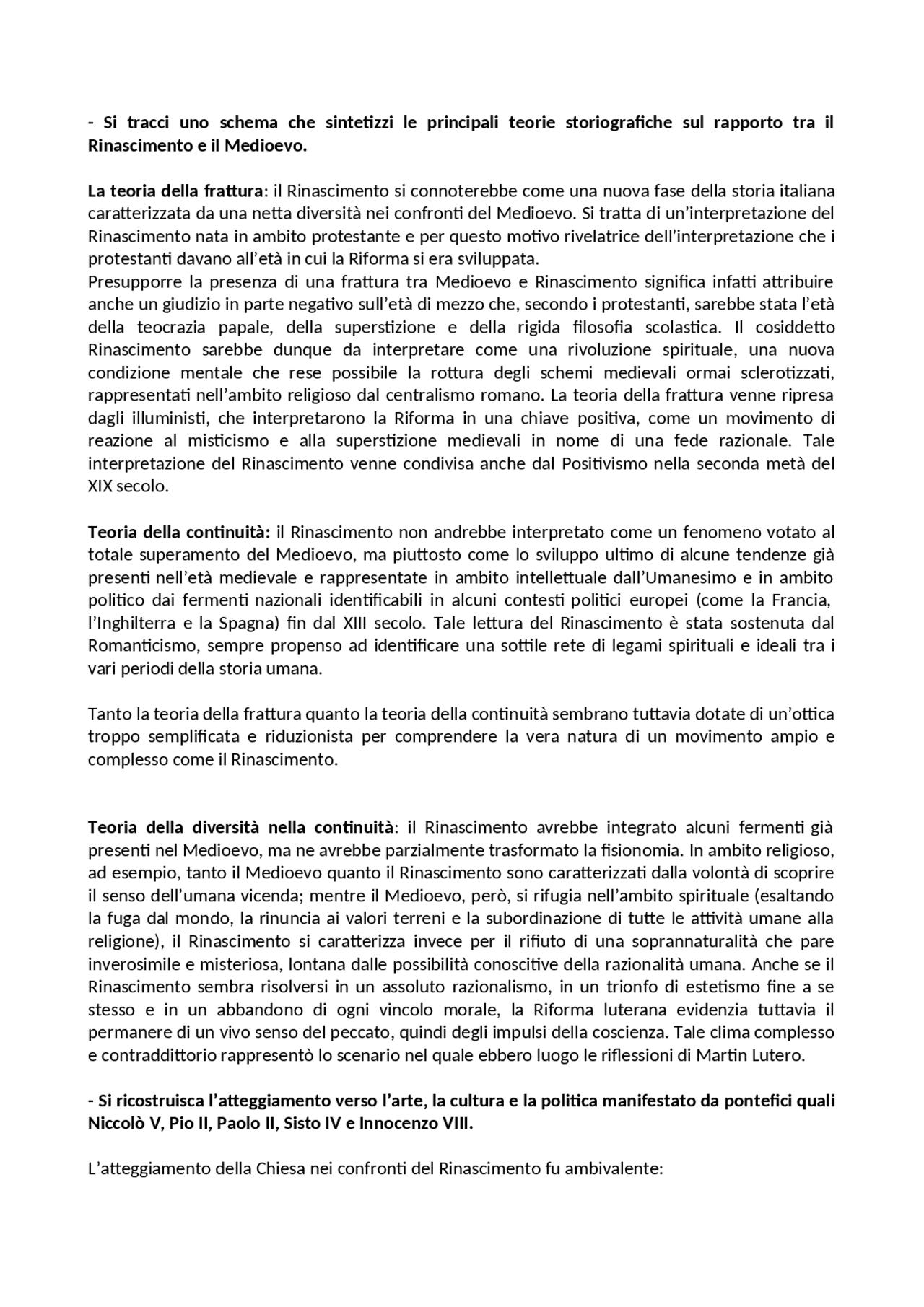 Domande Di Autovalutazione Lezione 23 Storia Moderna E Campus Docsity