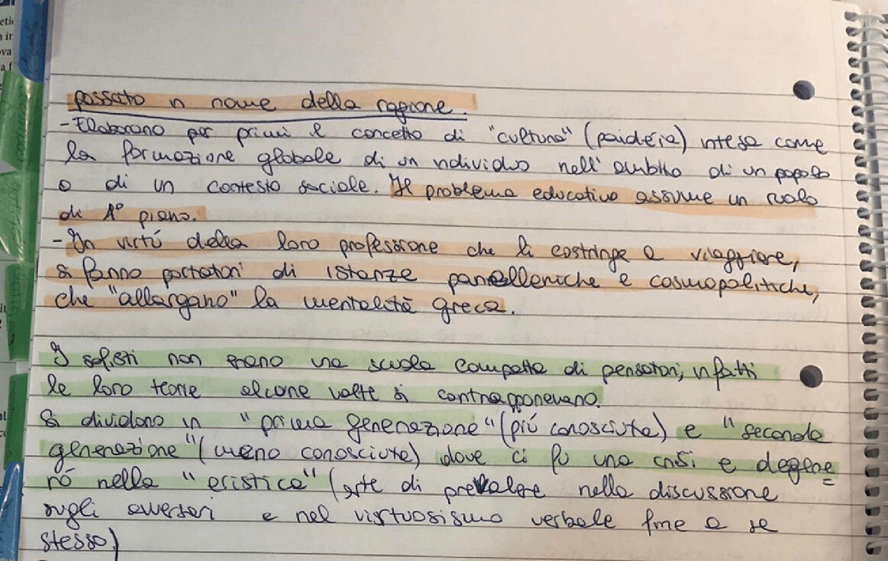 I Sofisti 2 Docsity