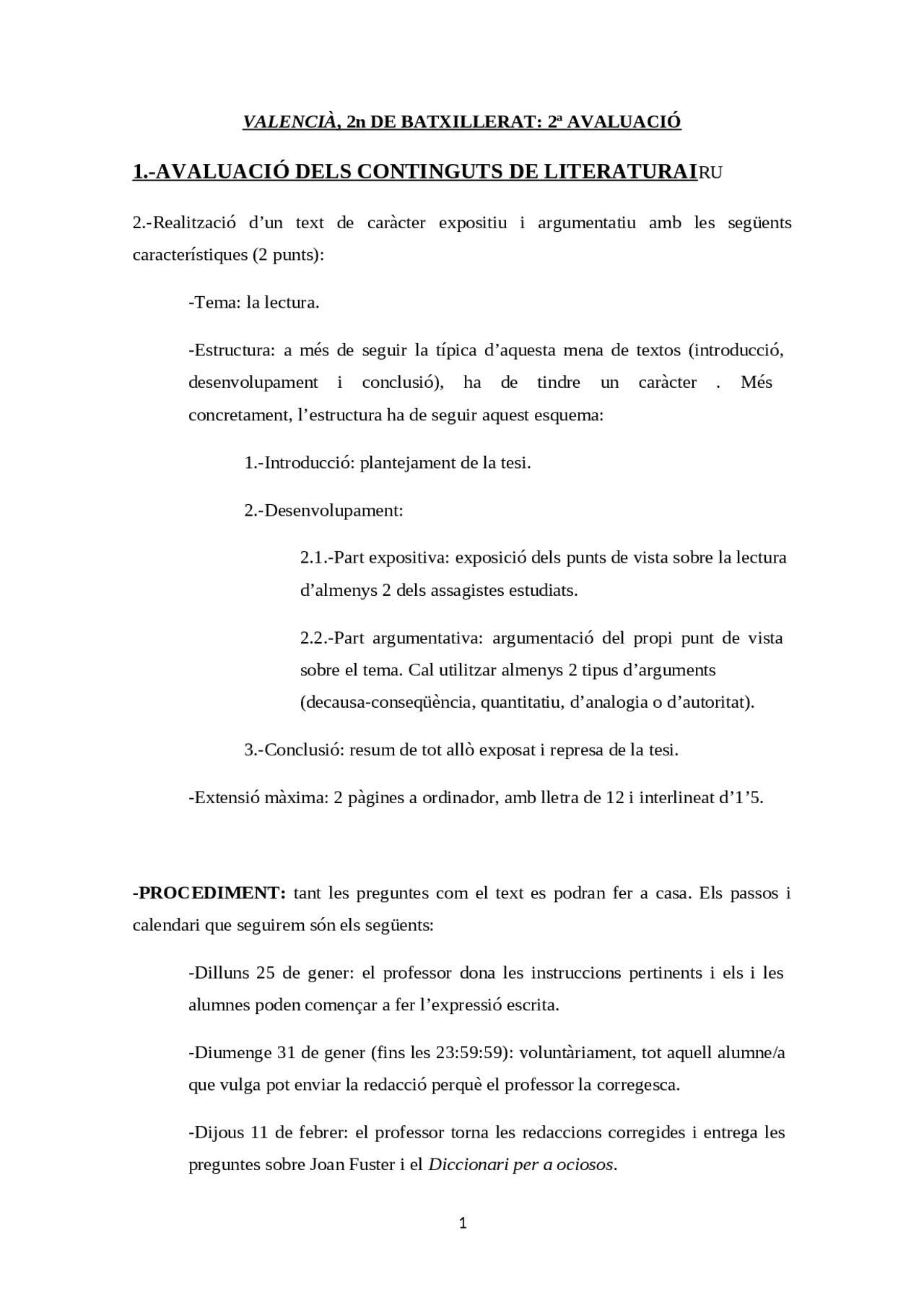Valencia Documents Apuntes De Valenciano Docsity