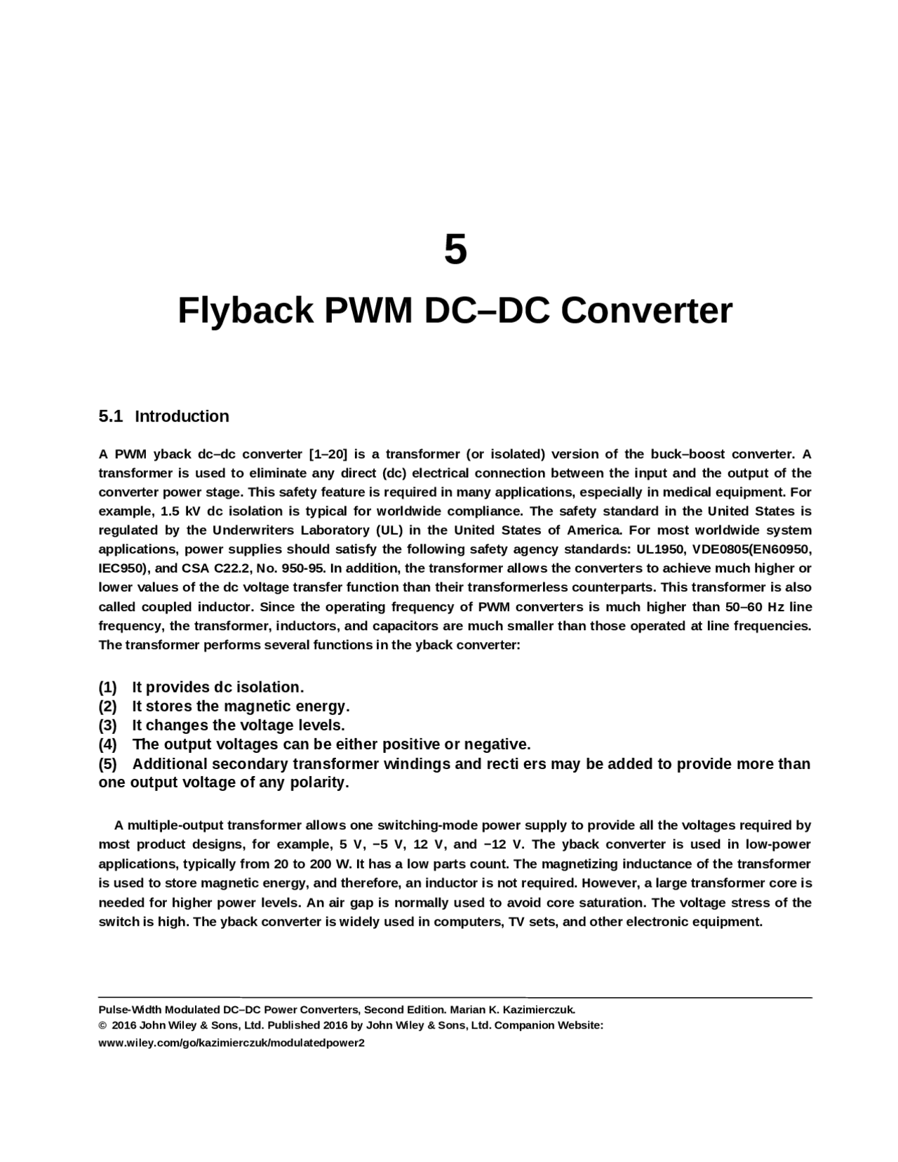 Conversor Flyback cc PWM - Docsity