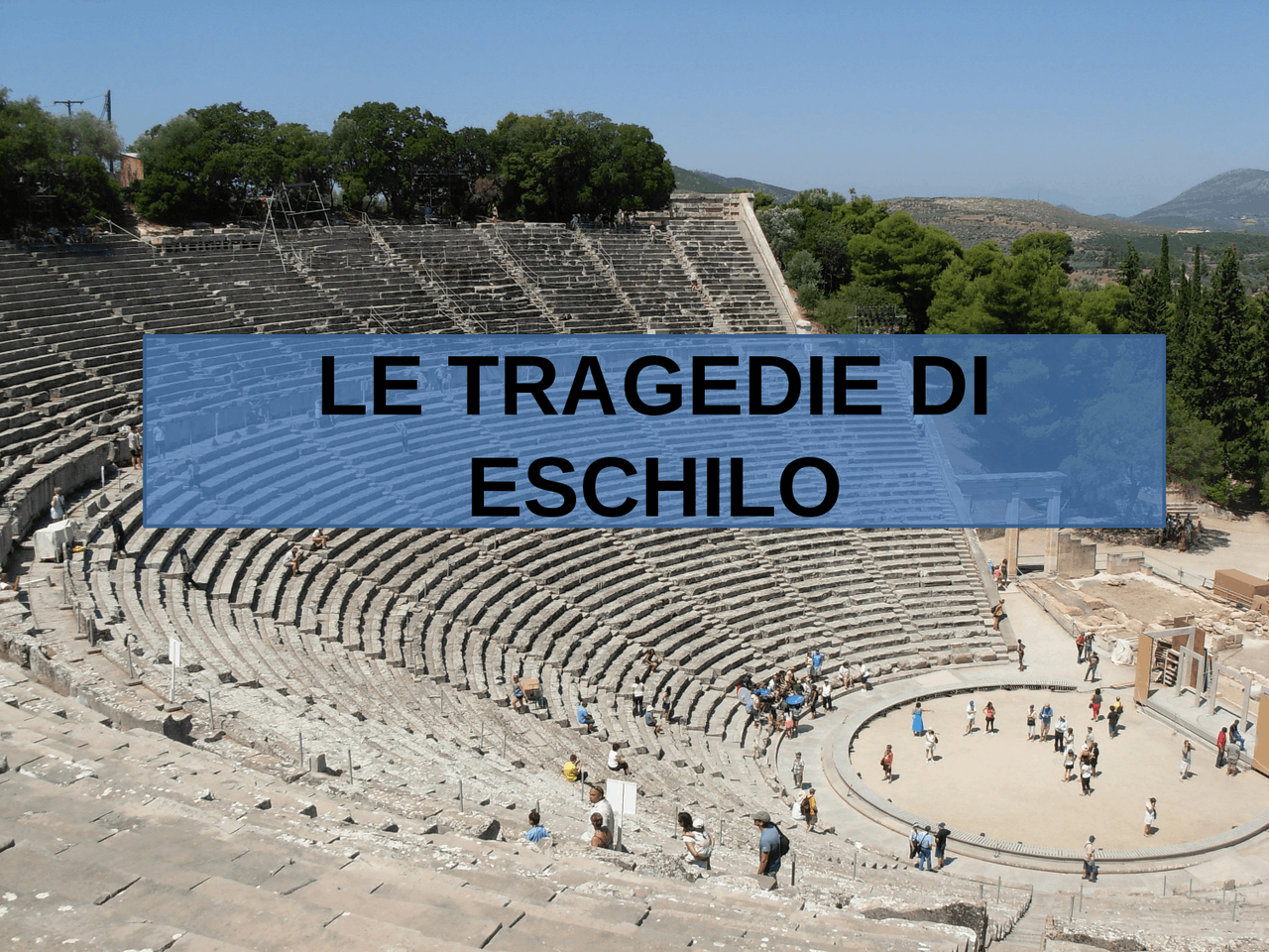 ESCHILO: " I PERSIANI" | Schemi e mappe concettuali di Greco | Docsity