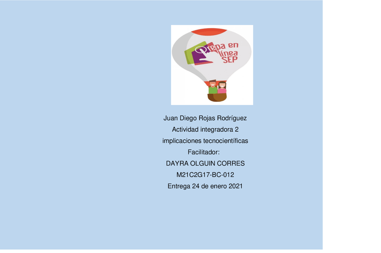 Actividad integradora 7 - Docsity