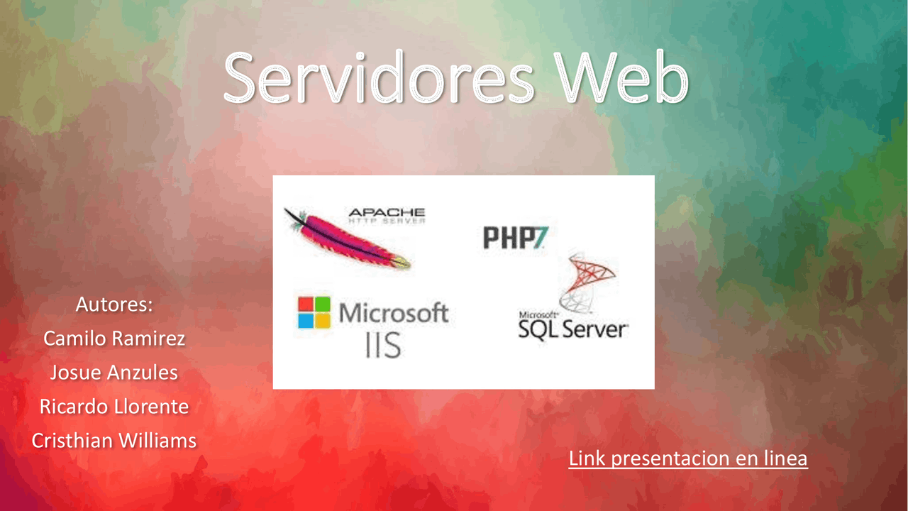 SERVIDORES WEB PROGRAMACION - Docsity