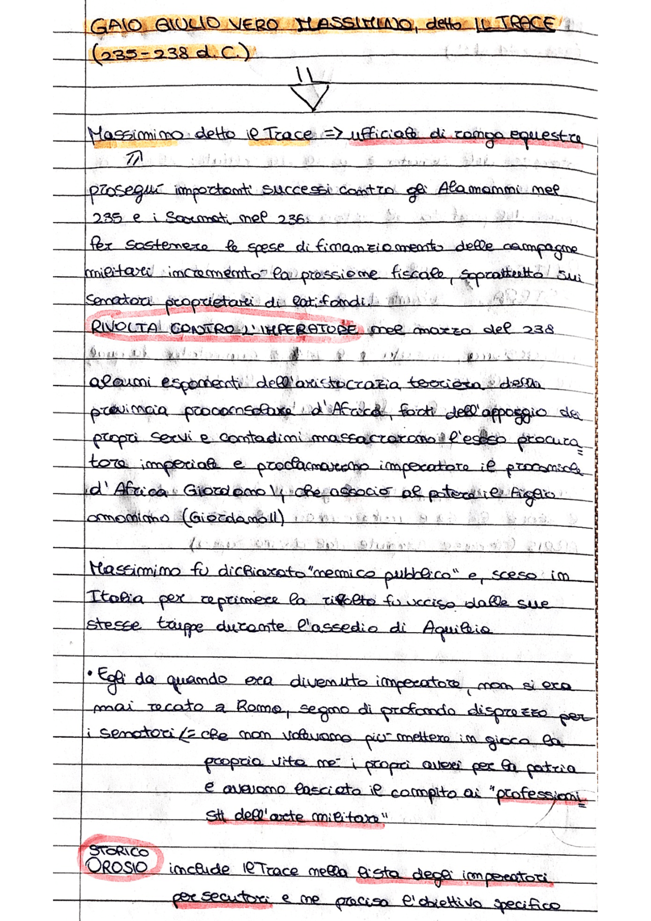 Da Massimo A Emilaino Riassunto Storia Romana Docsity