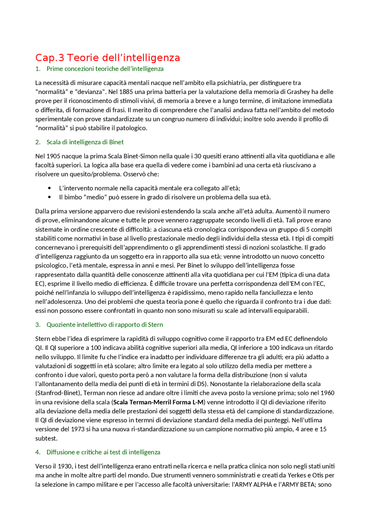 Cap 3 Metodi E Tecniche Dei Test Docsity
