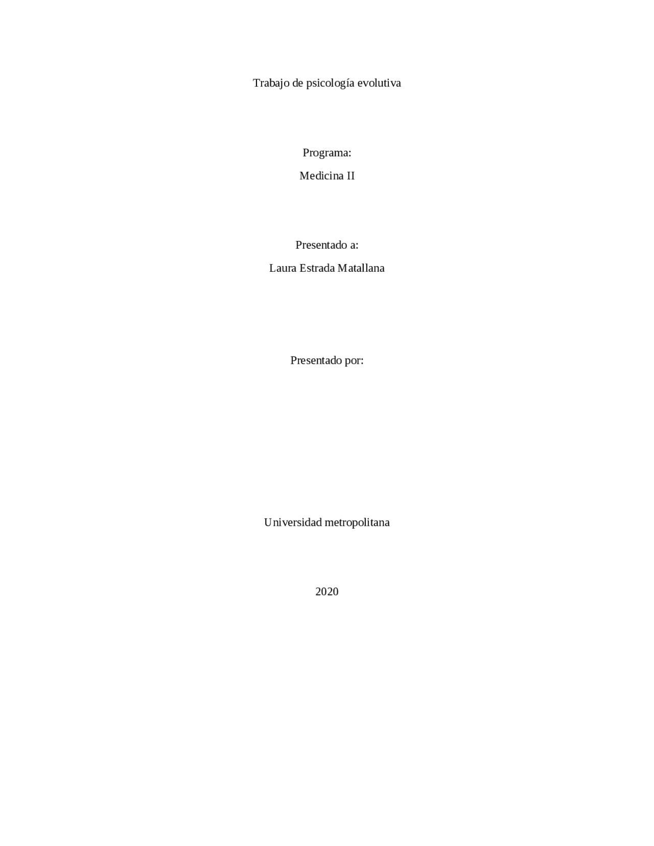 Psicologia Evolutiva Docsity