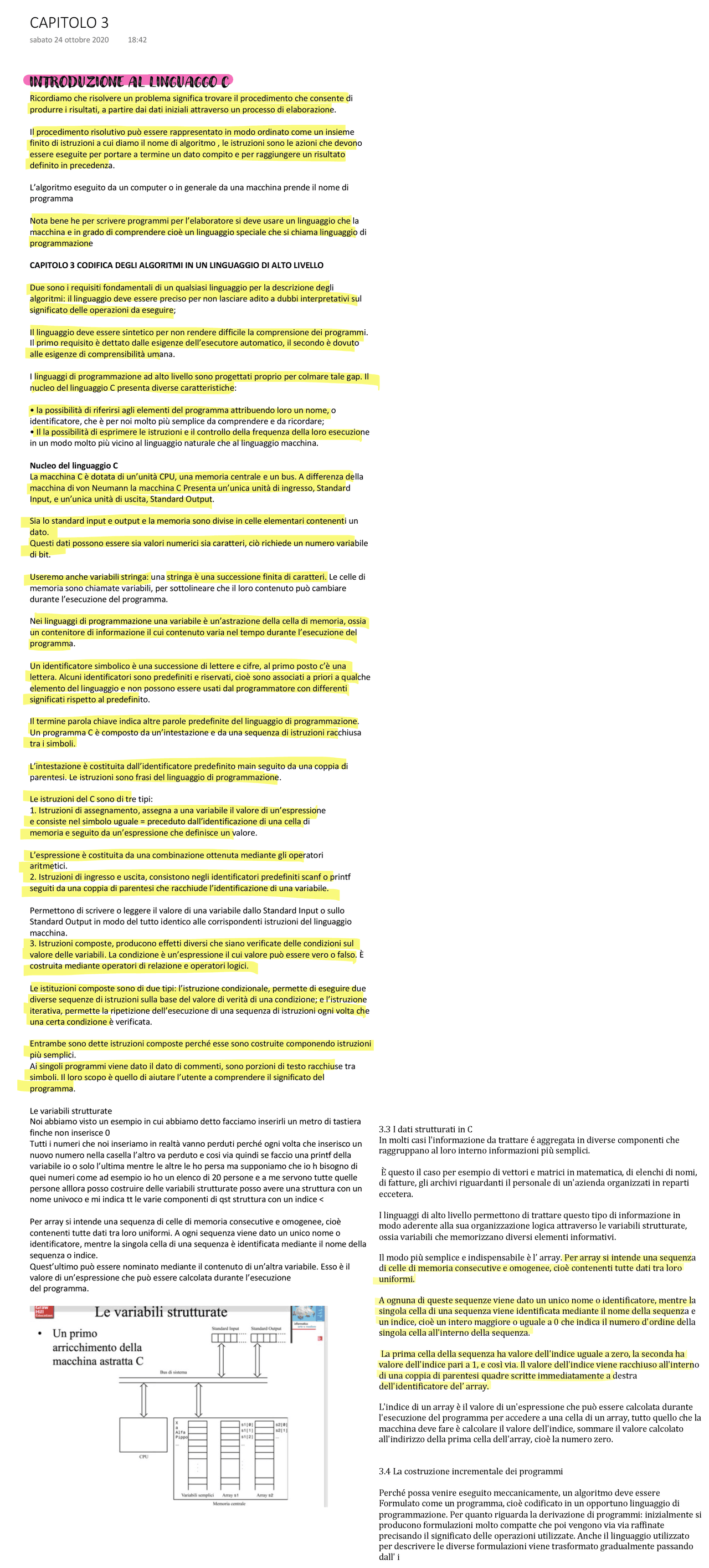 Appunti Informatica Appunti Di Elementi Di Informatica Docsity