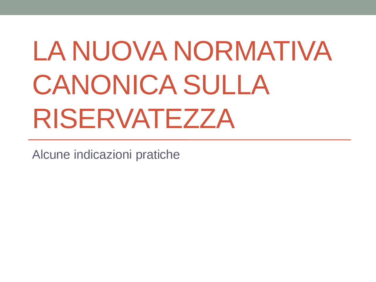 Slide Diritto Canonico Slide Di Diritto Canonico Docsity