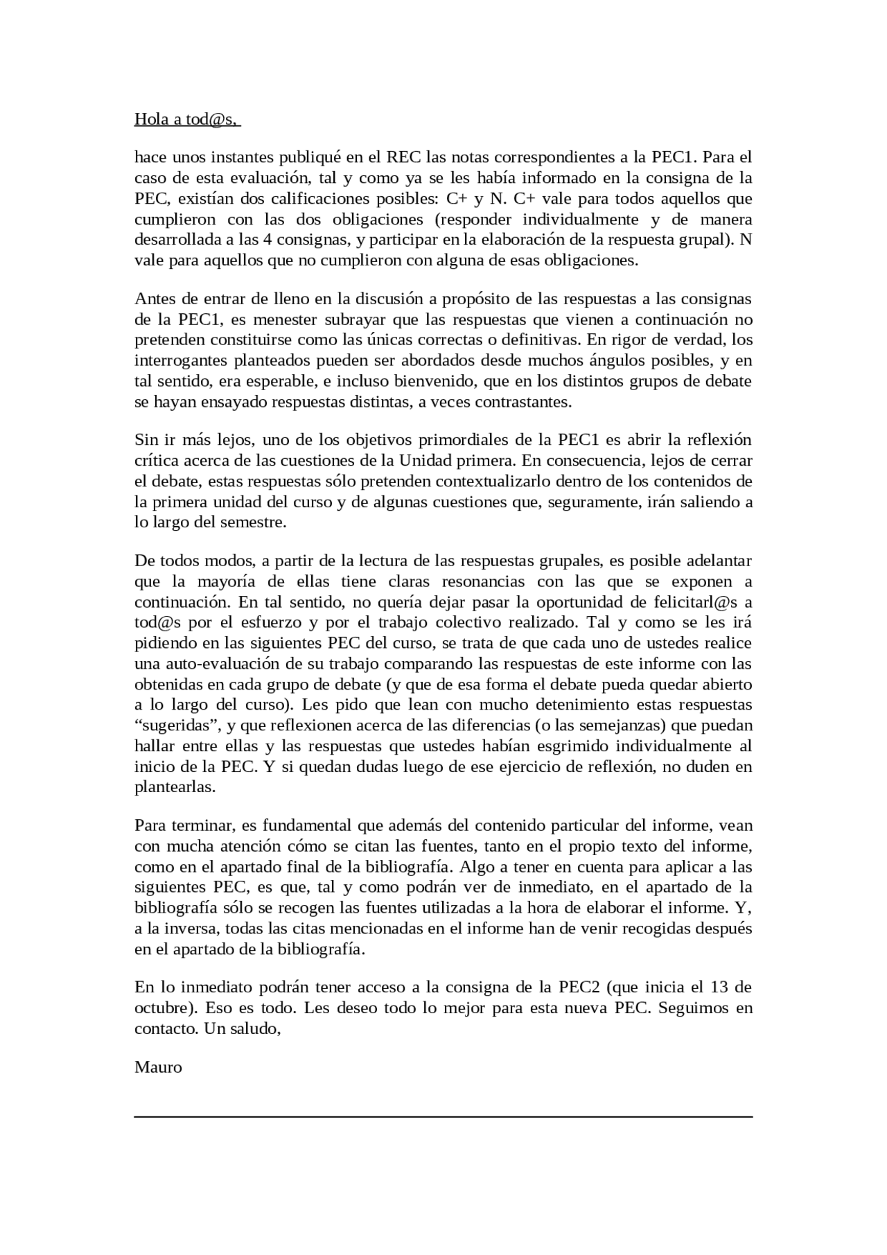 Solución Pec 2 Feedback Año 2020 2021 Docsity