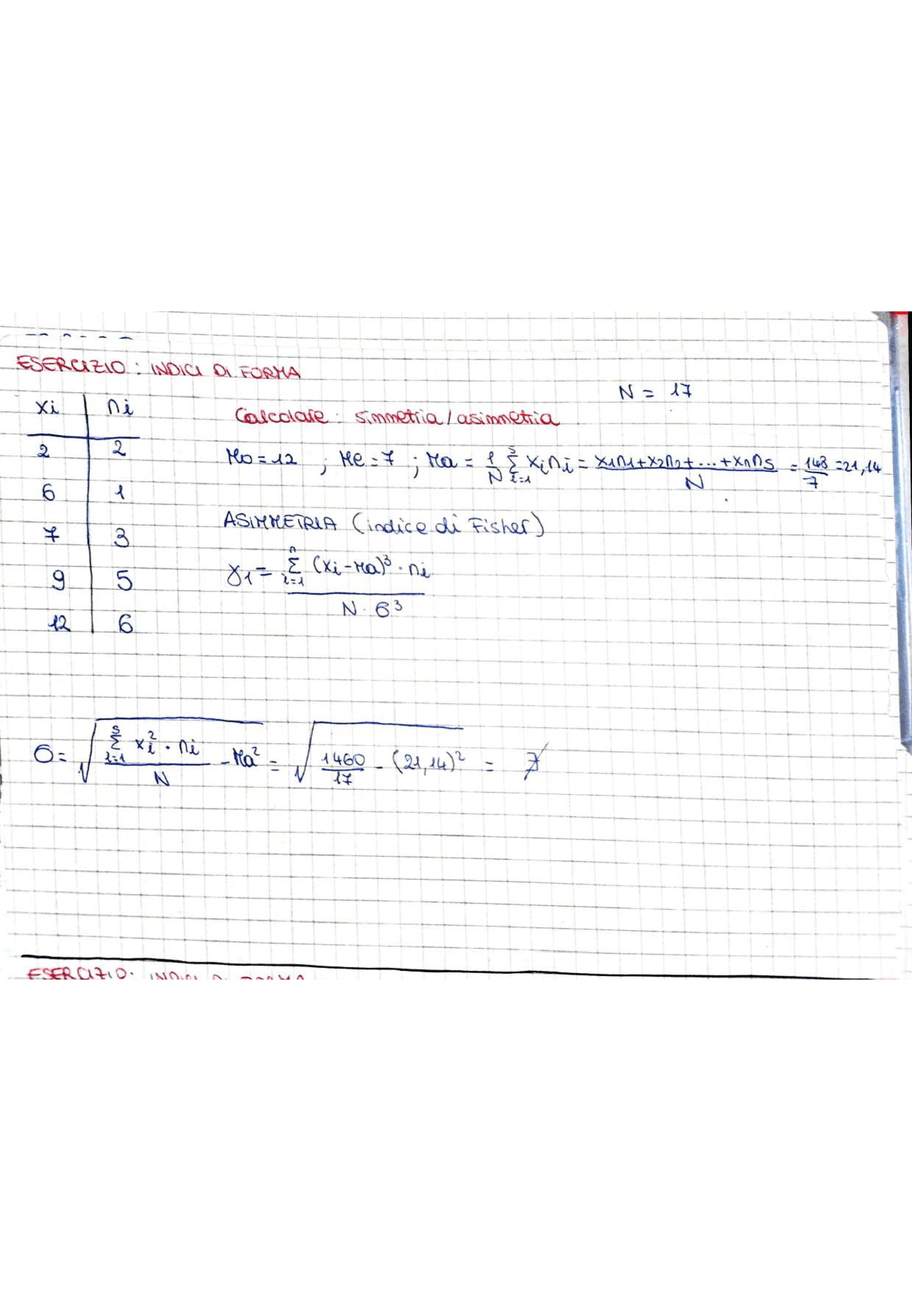 Statistica Esercizi Svolti 5 Docsity