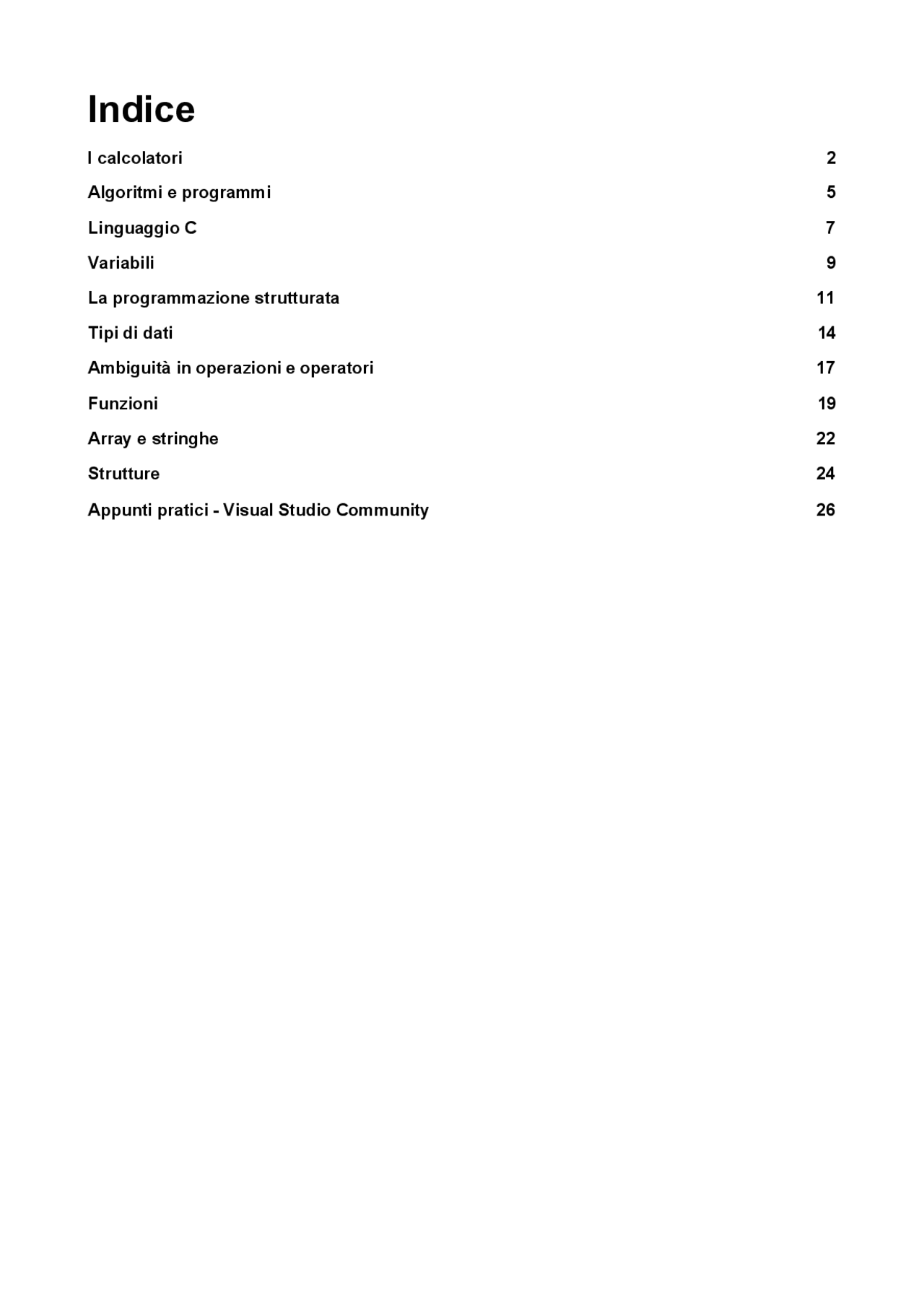 Fondamenti Di Informatica Docsity