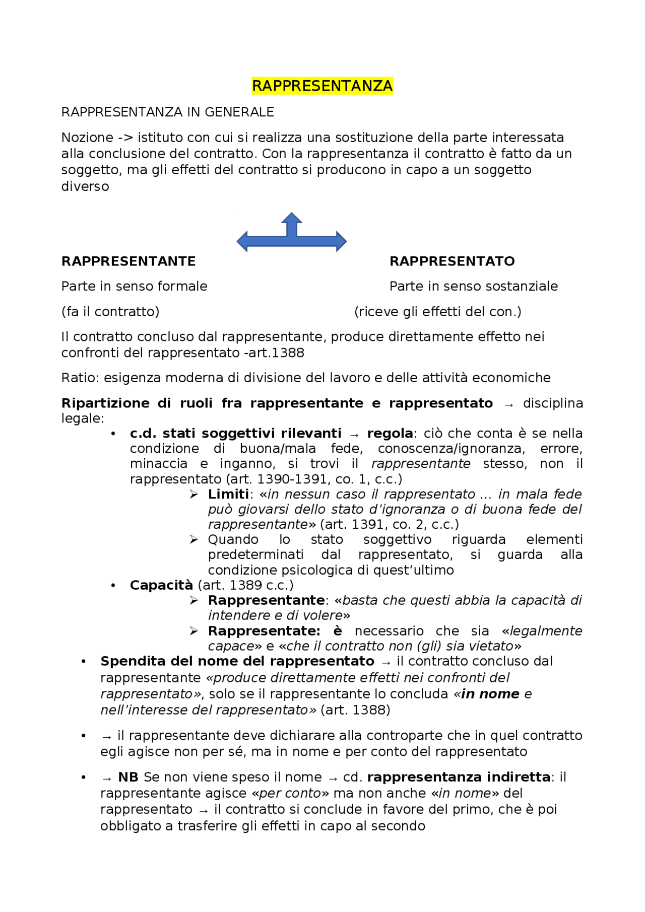 Seconda Parte Diritto Privato Docsity