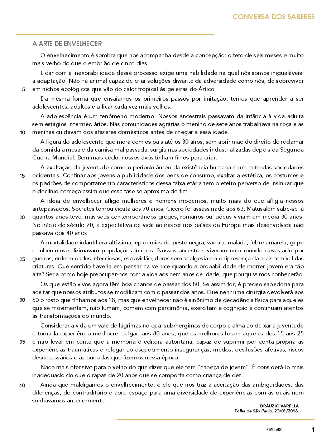 Simulado Uerj 2018pdf Docsity