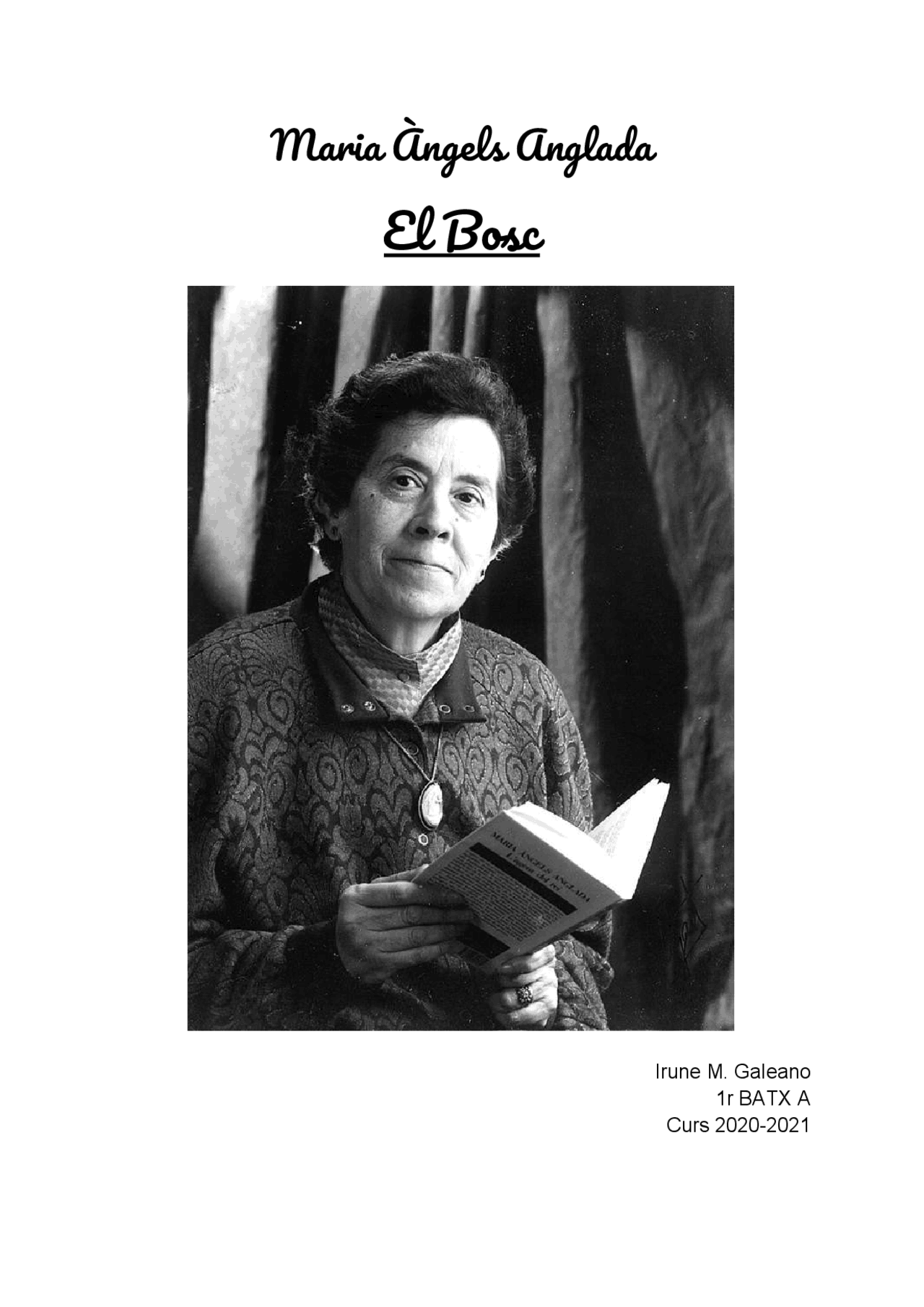 Maria Àngels Anglada_El Bosc - Docsity