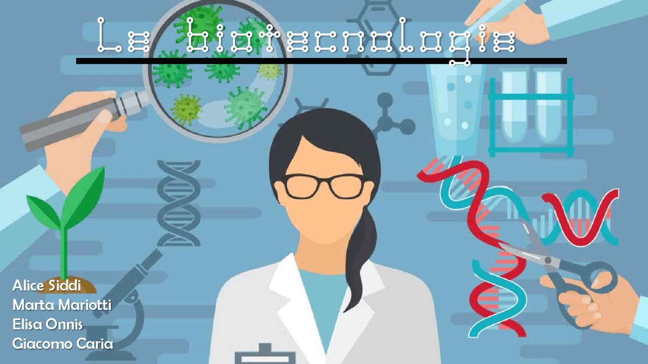 Biotecnologie Presentazione Slides Power Point Docsity
