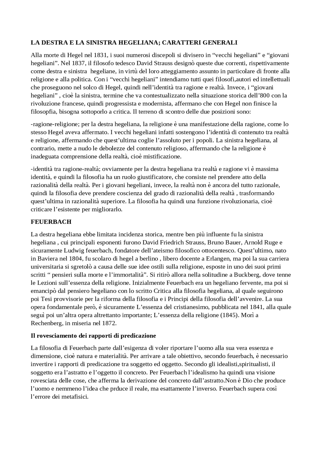 Filosofia Programma Di Quinta Docsity