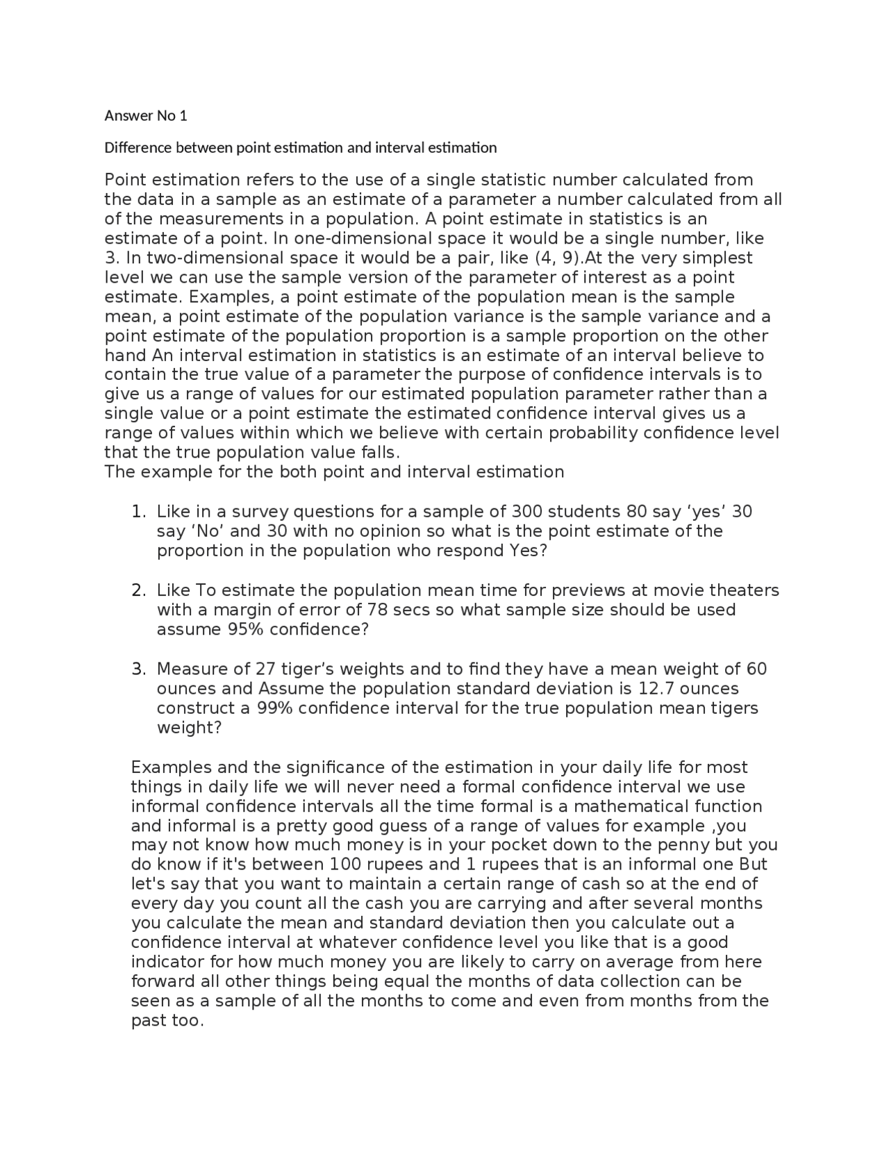 Statistics Rconomcs Docsity