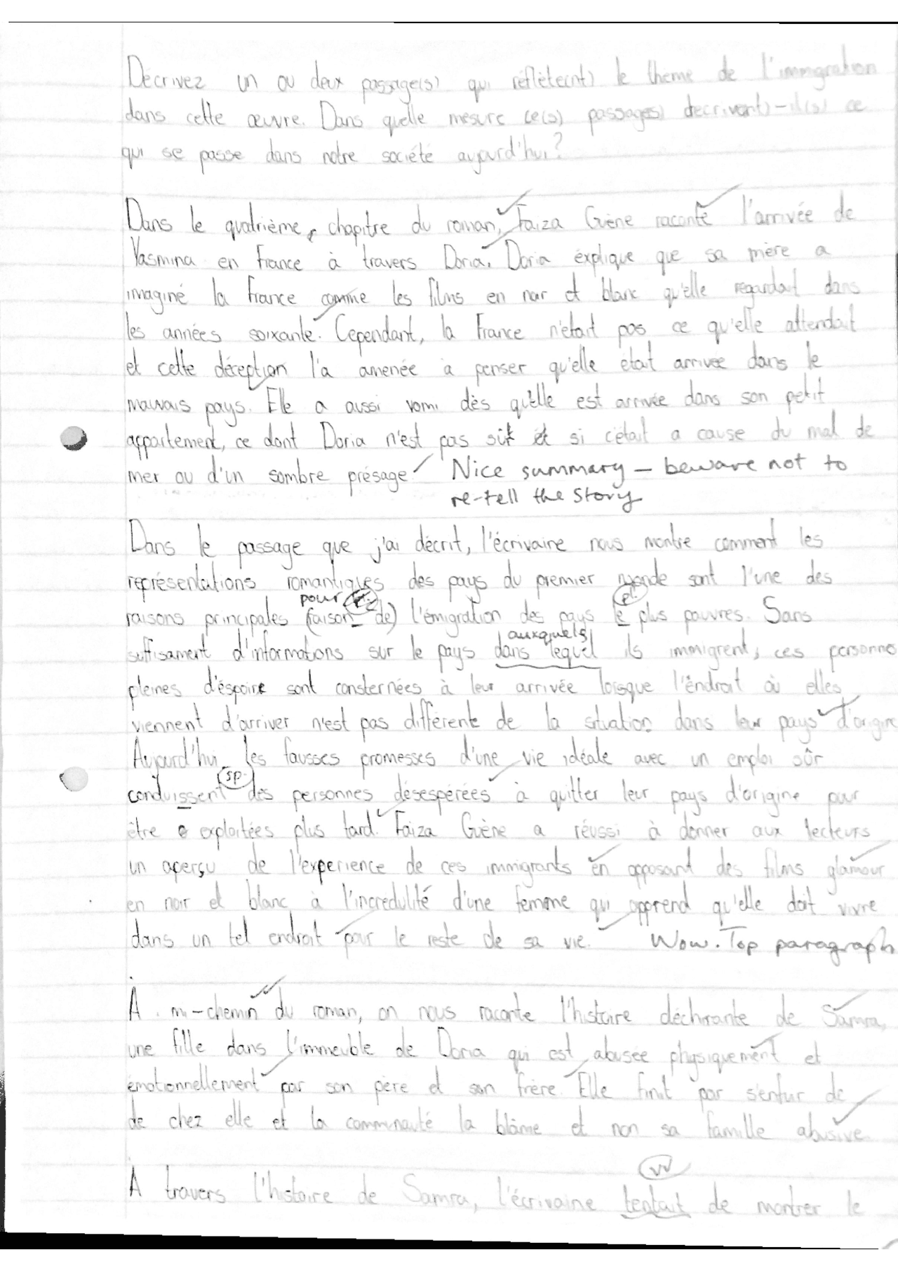 Essay on immigration in kiffe kiffe deamin | Essays (high school ...