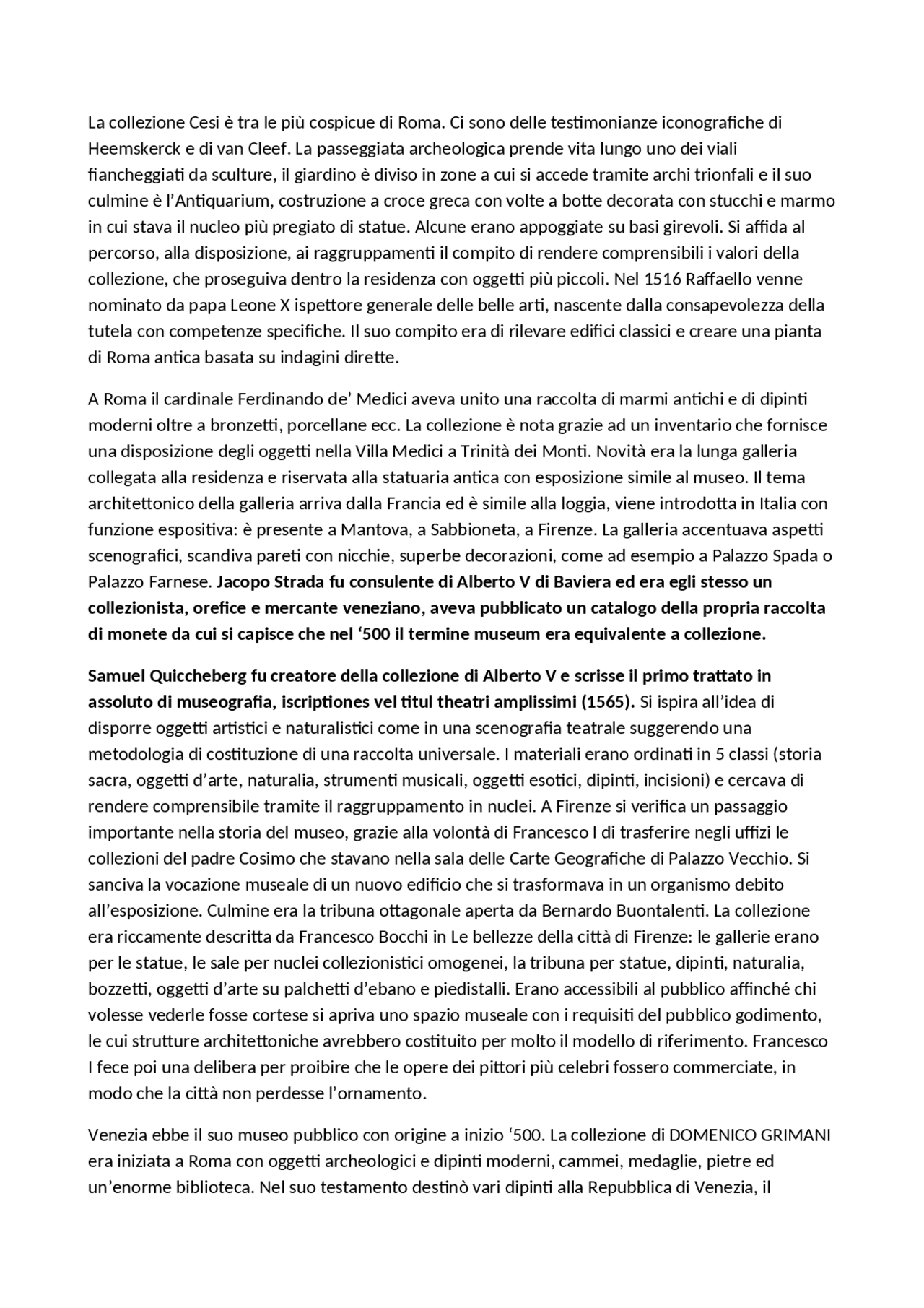 Il Museo Nella Storia Docsity
