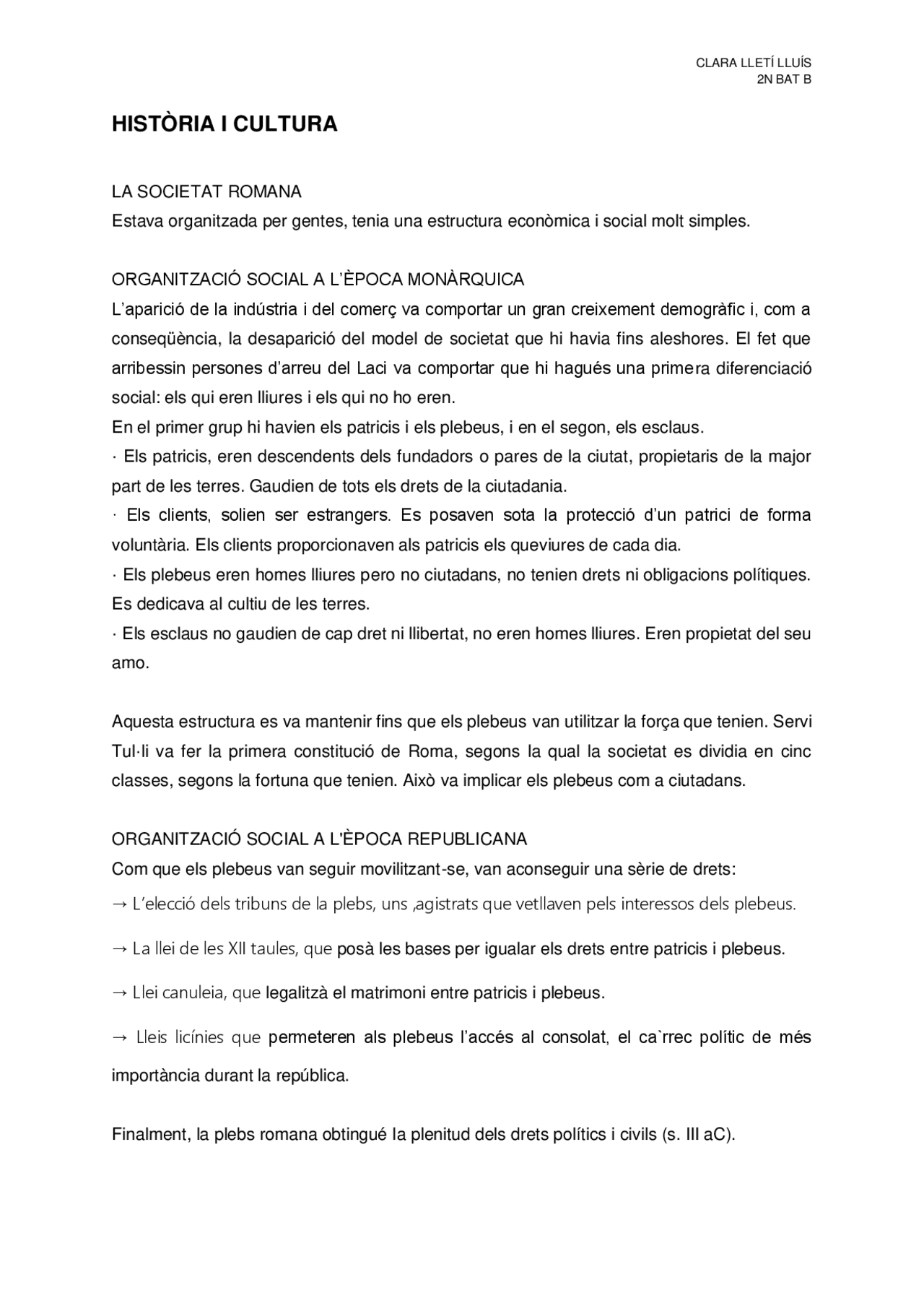 LlatÍ Resum Cultura T1 I T2 Docsity