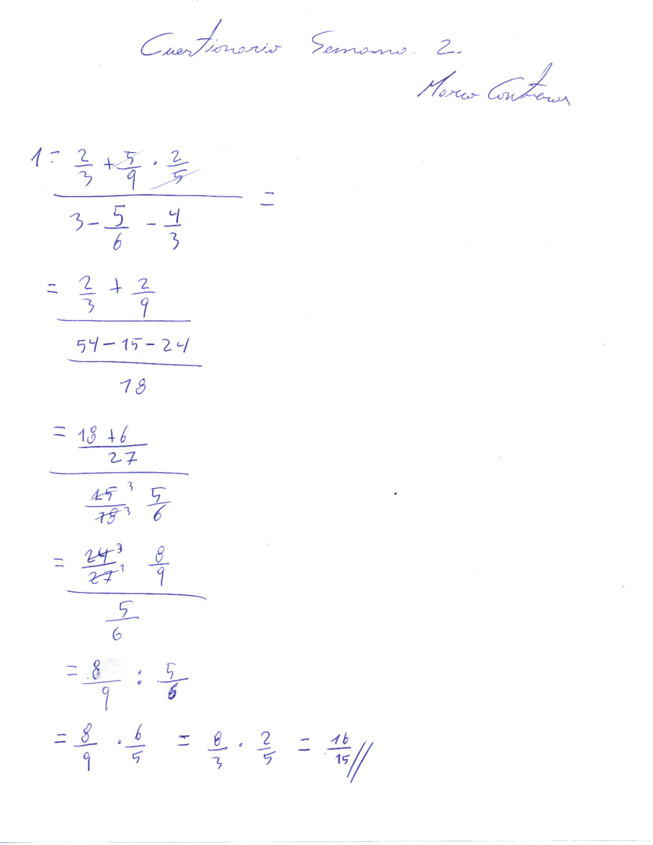 Control Semana 2 Nivelacion Matematica Docsity
