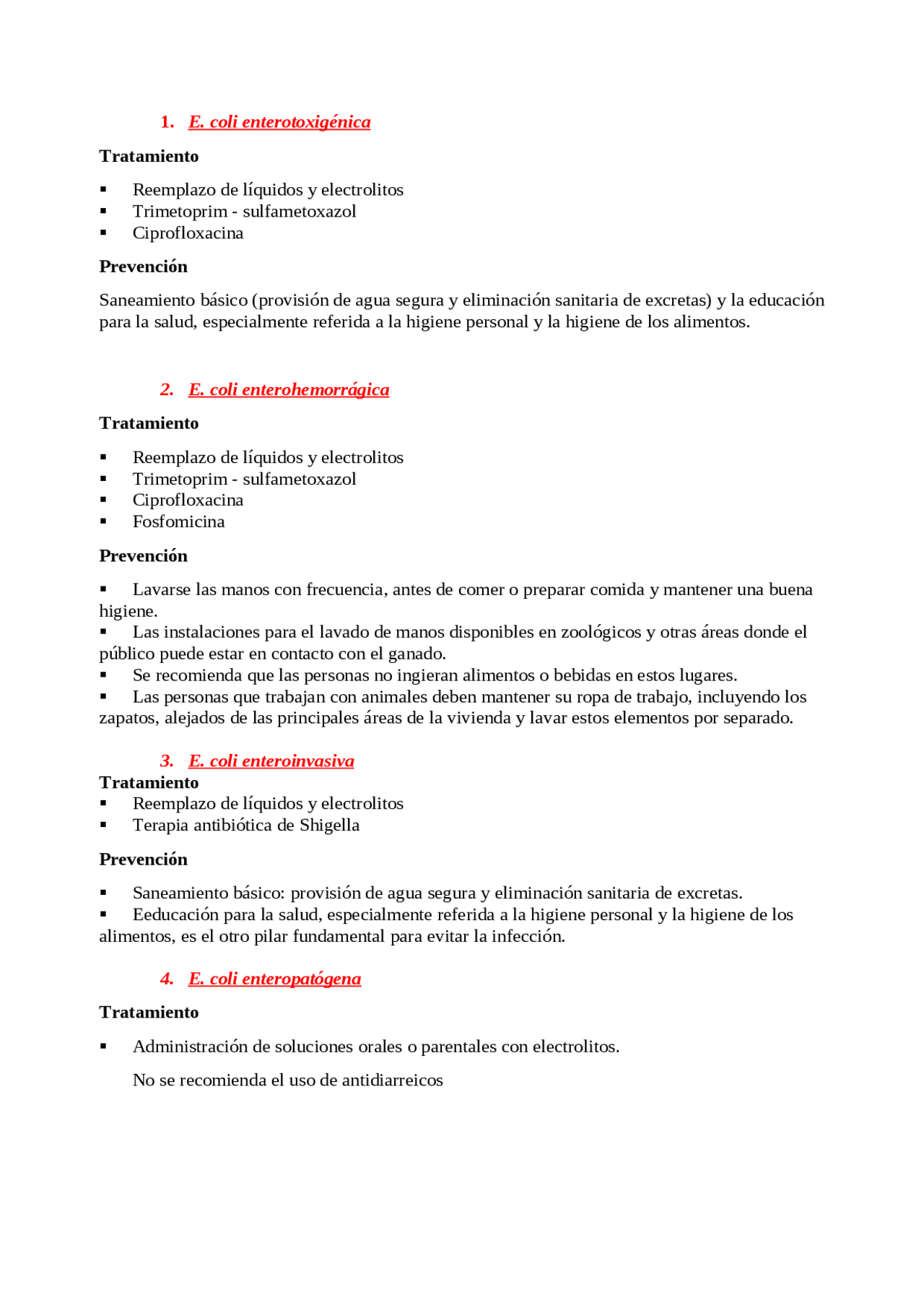 Escherichia Coli Pdf Apuntes De Microbiología Docsity
