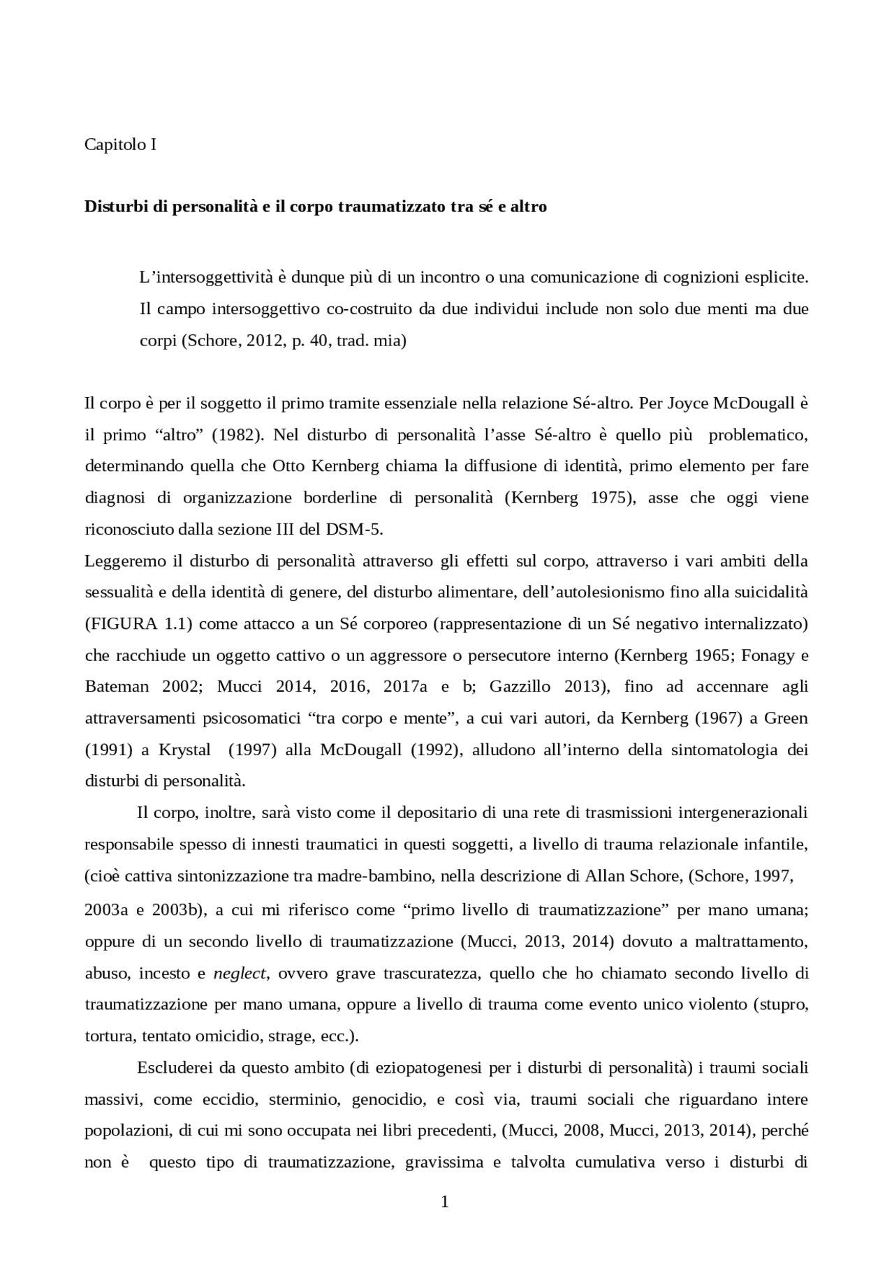 Corpi Borderline Regolazione Affettiva E Disturbi Docsity