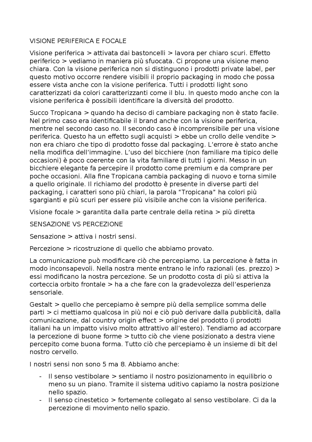 Appunti Psicologia Dei Consumi E Neuromarketing Iulm Docsity