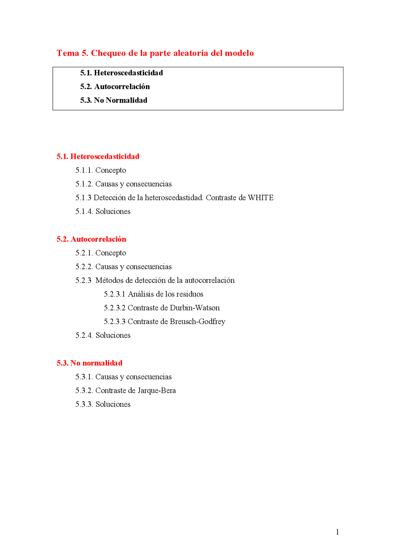Apuntes Econometría Tema 5 Docsity