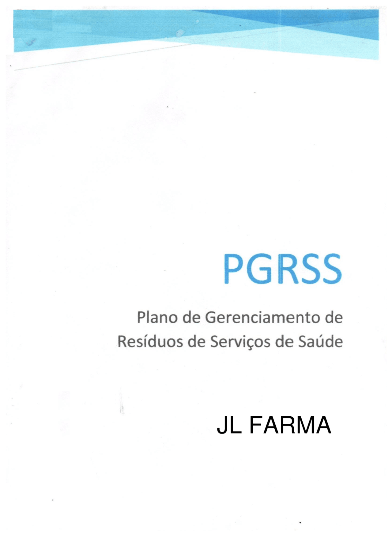 Plano De Gerenciamento Docsity