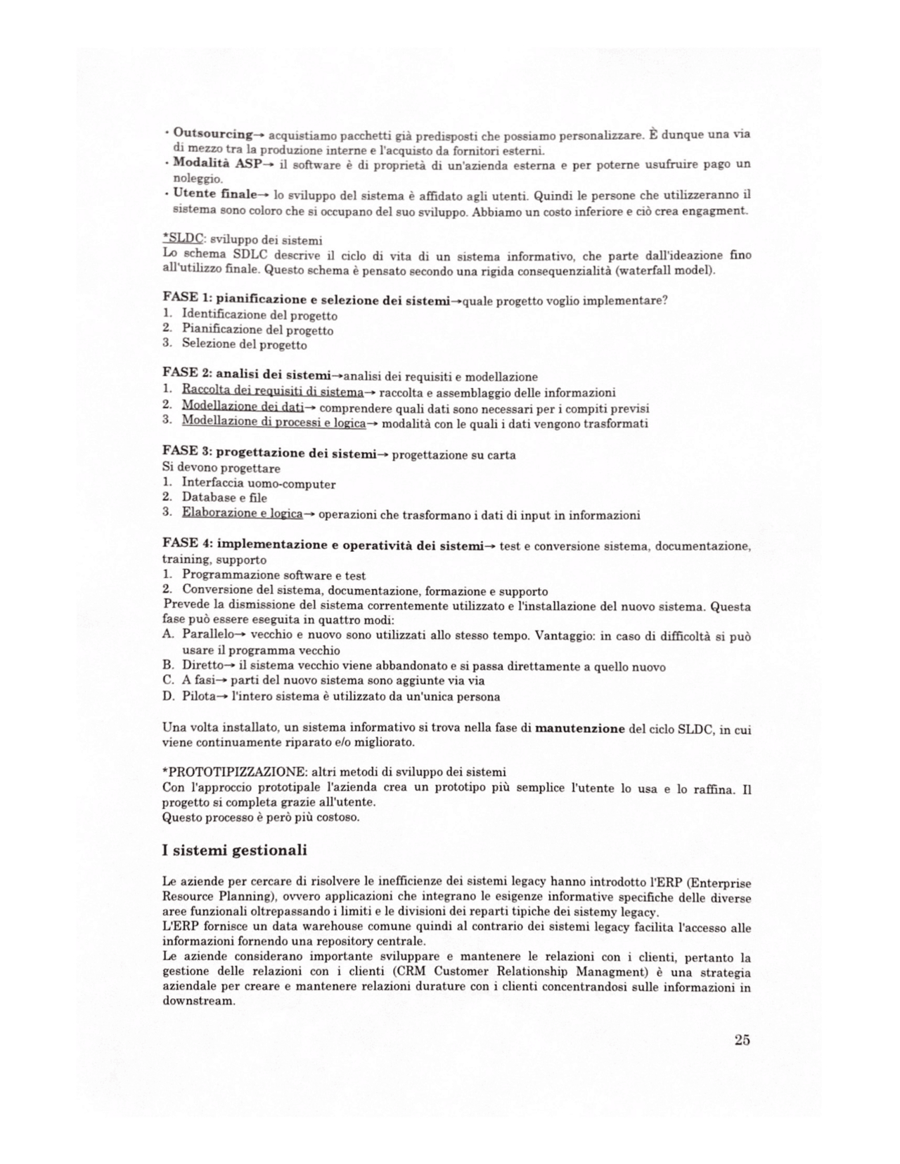 Informatica Generale Docsity