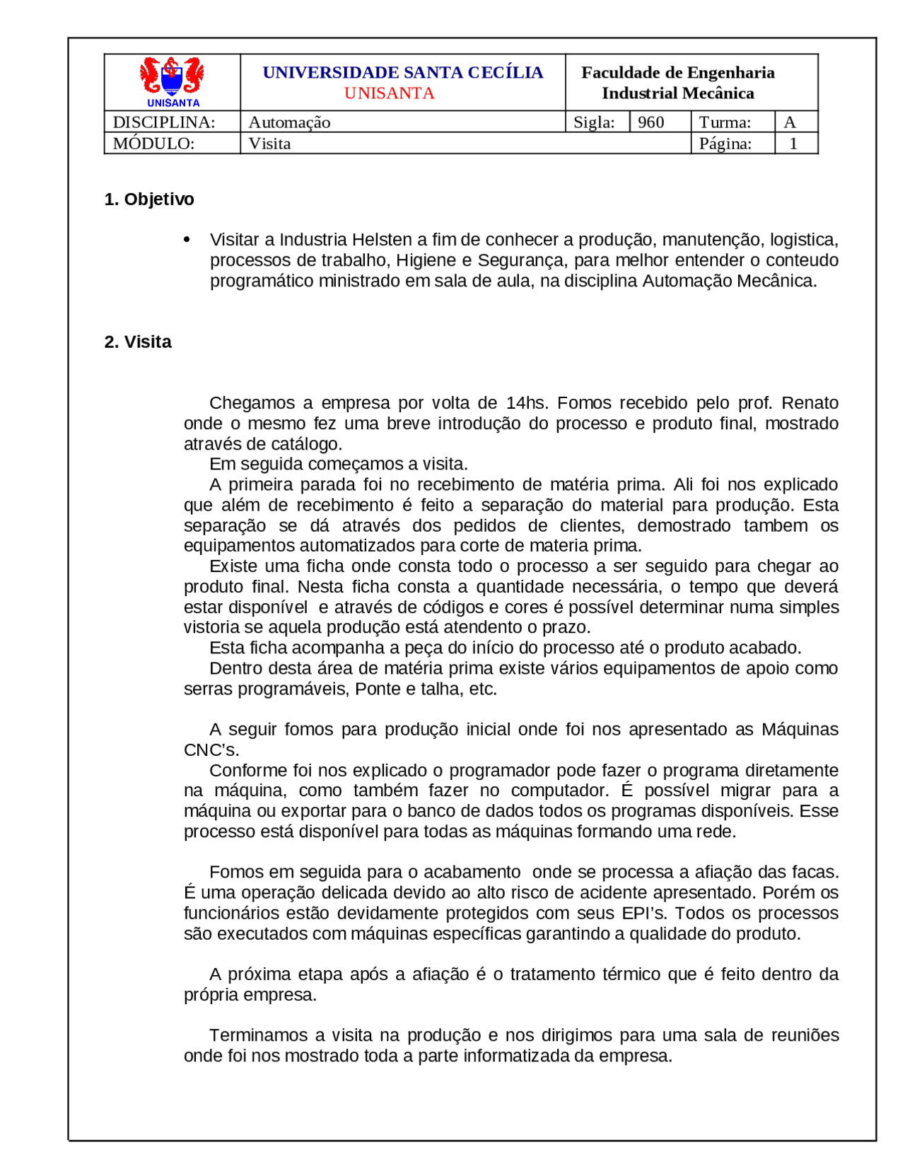 Revisão Apostila Automação Docsity