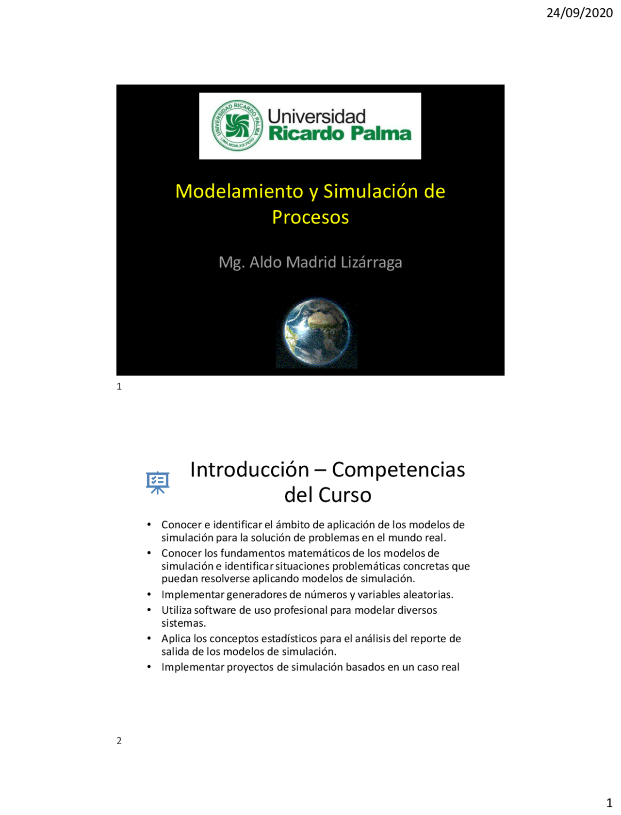 Modelamiento Y SimulaciÓn Docsity