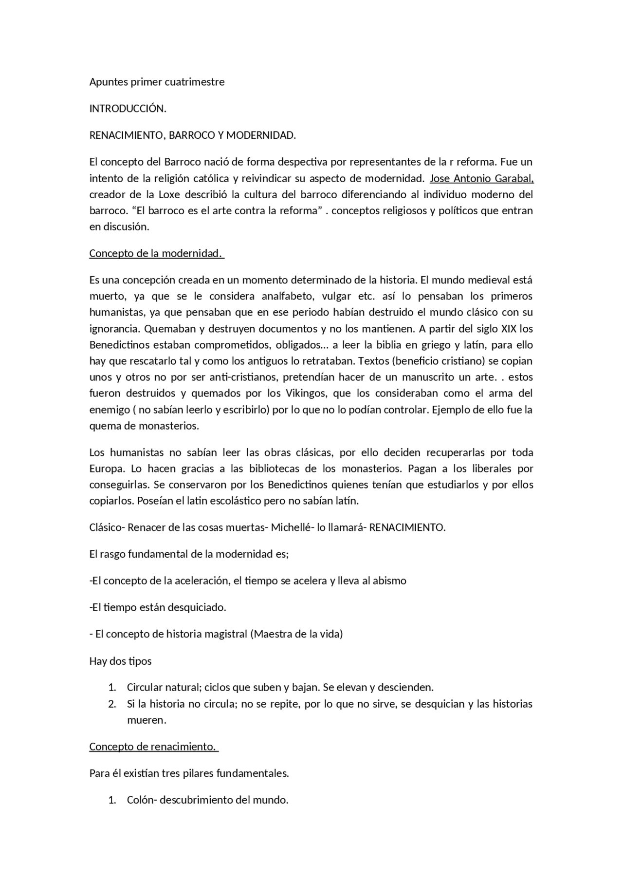 Introducción de la estética - Docsity