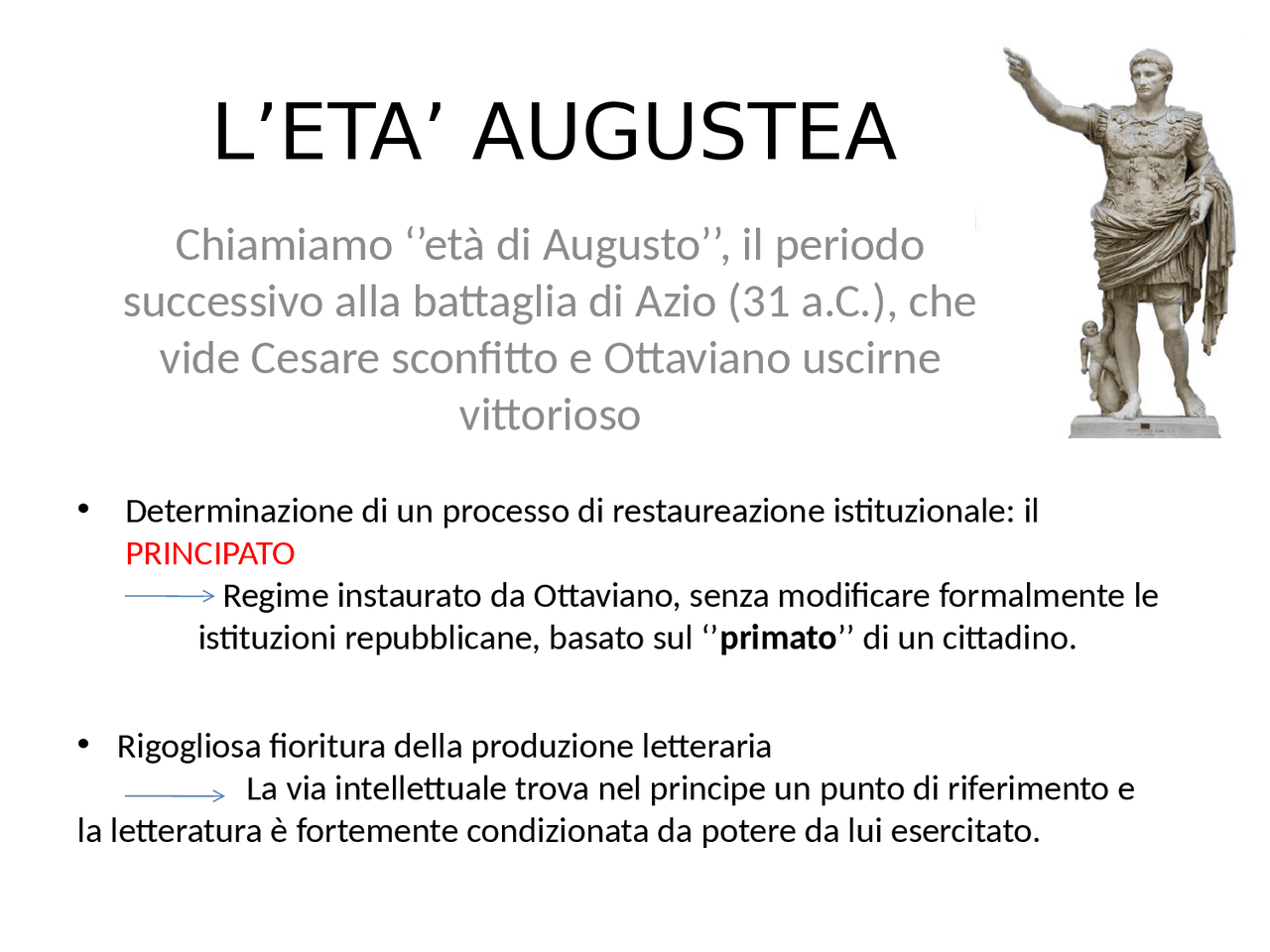 Leta Augustea Powerpoint Riassuntivo Dispense Di Latino Docsity