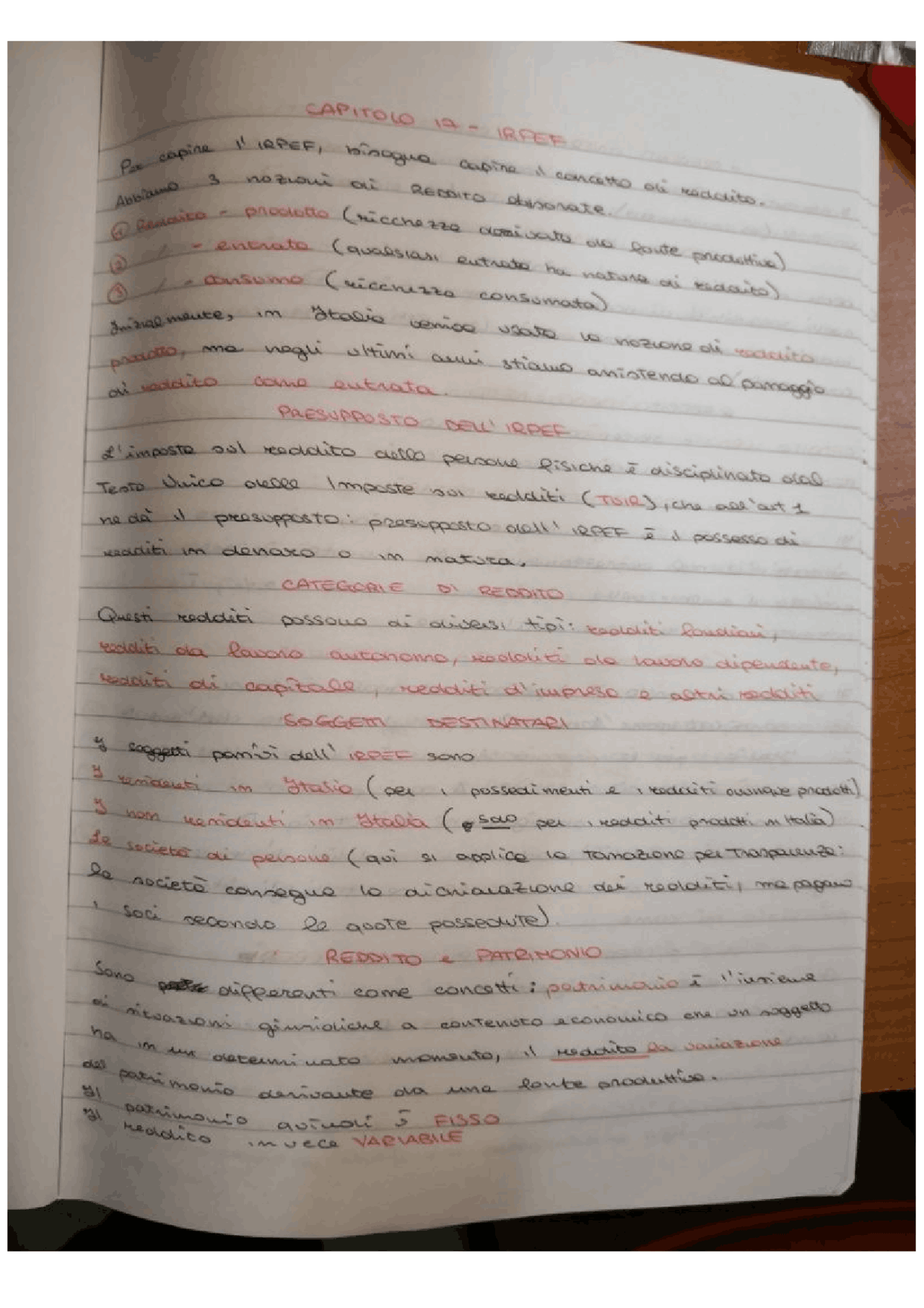 Diritto Tributario Parte Speciale Prof Cinquemani Docsity