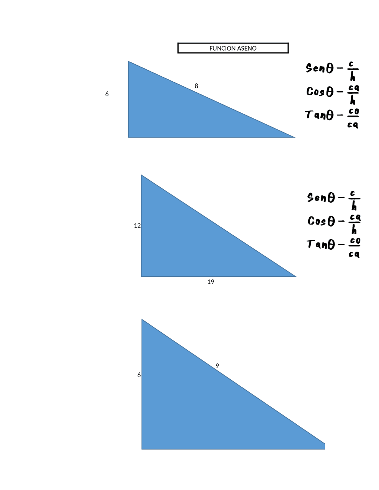 Trigonometria avanzada de preparatoria - Docsity
