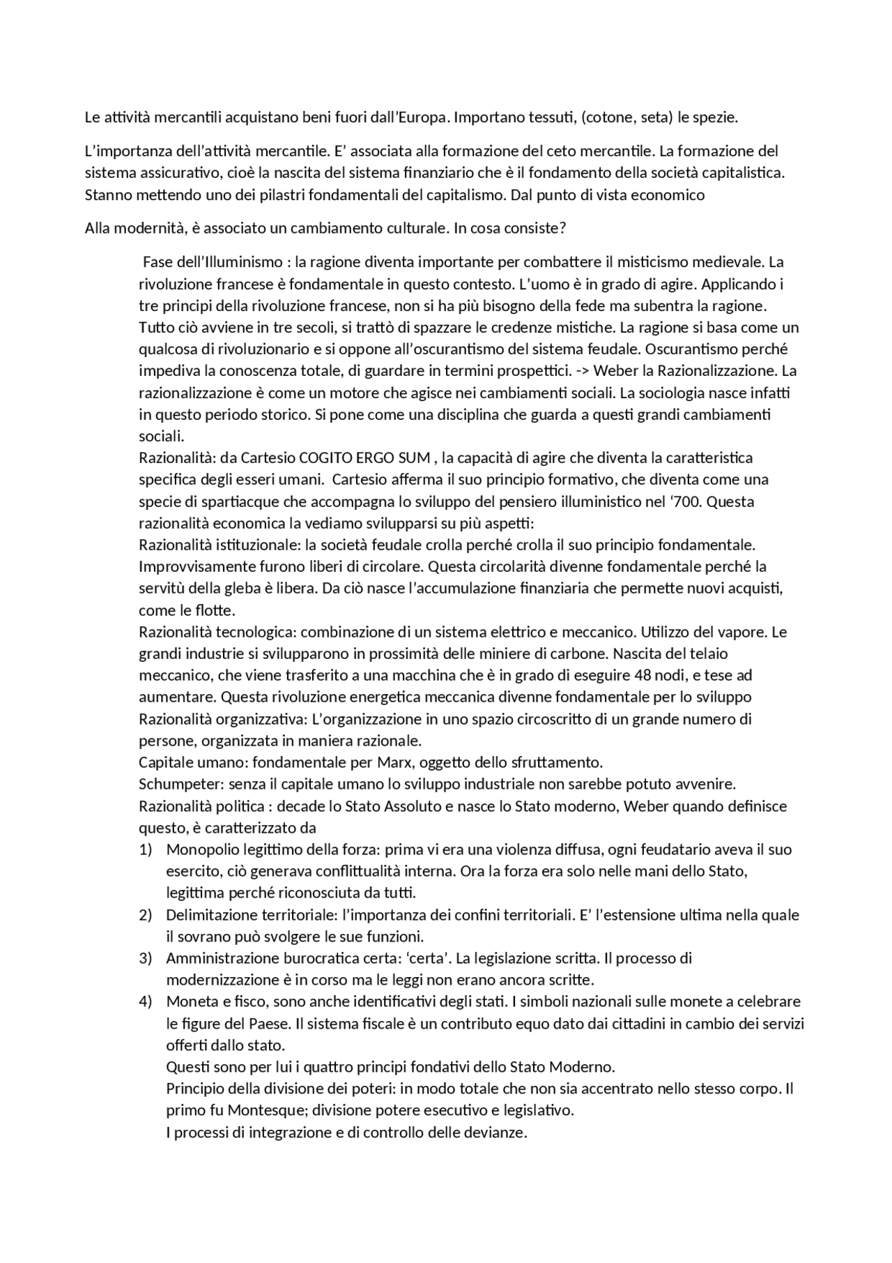 Sociologia Generale Docsity