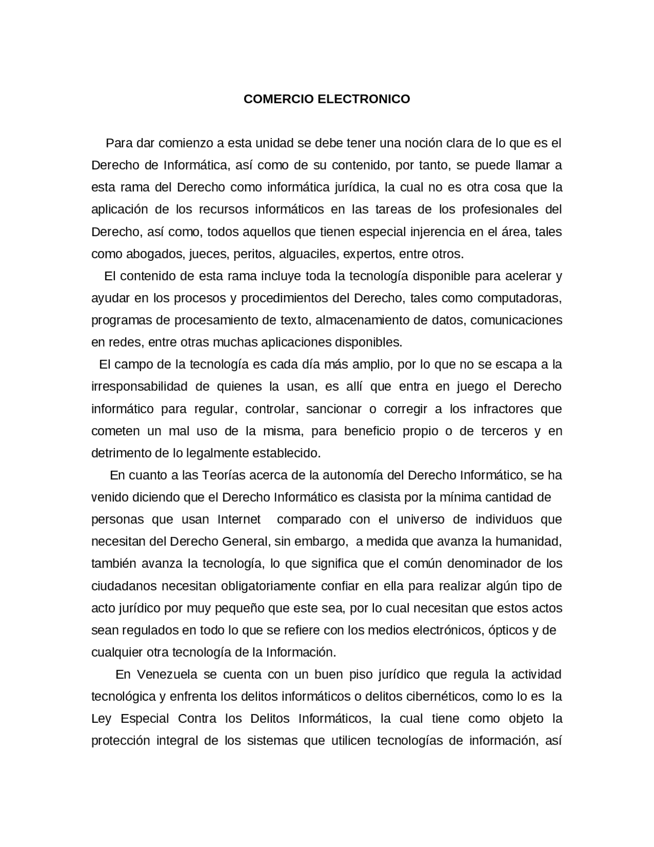 Comercio electronico - Docsity