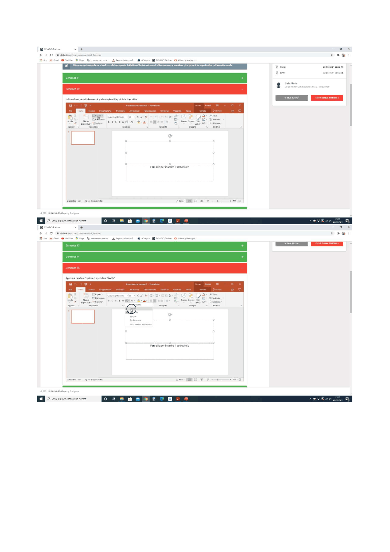 Eipass 7 Moduli Power Point Panieri Di Elementi Di Informatica
