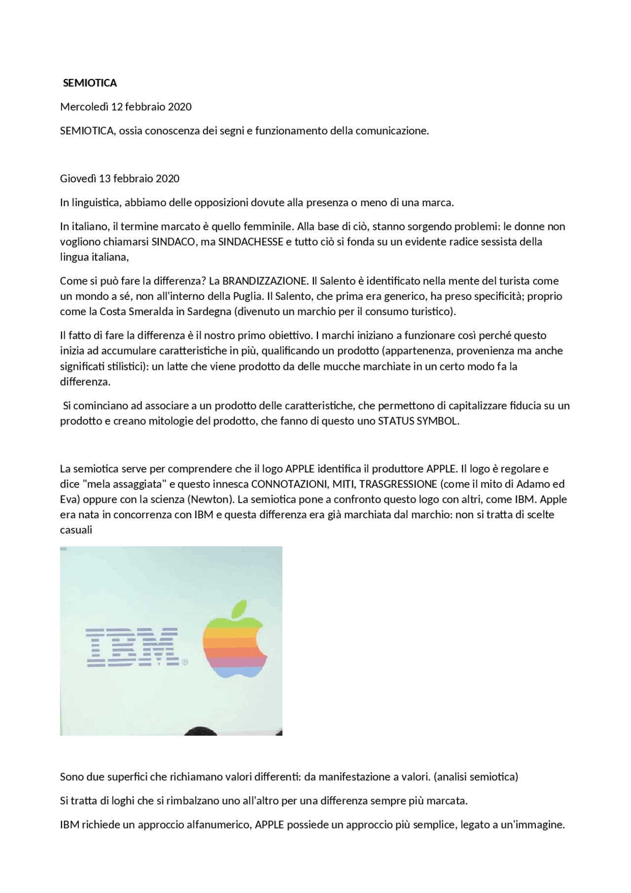 Semiotica Appunti Lezioni Libro Le Basi Della Semiotica Appunti